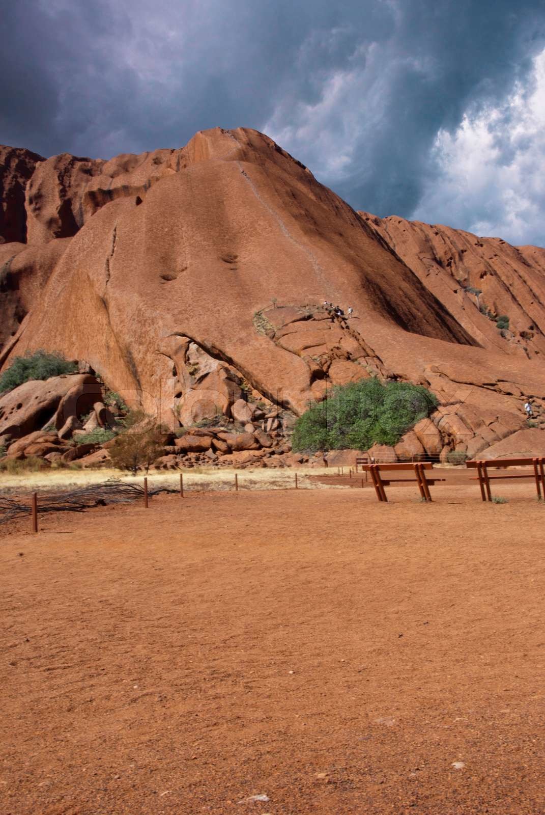 Sky Colors over Australian Outback Mountains | Stock image | Colourbox