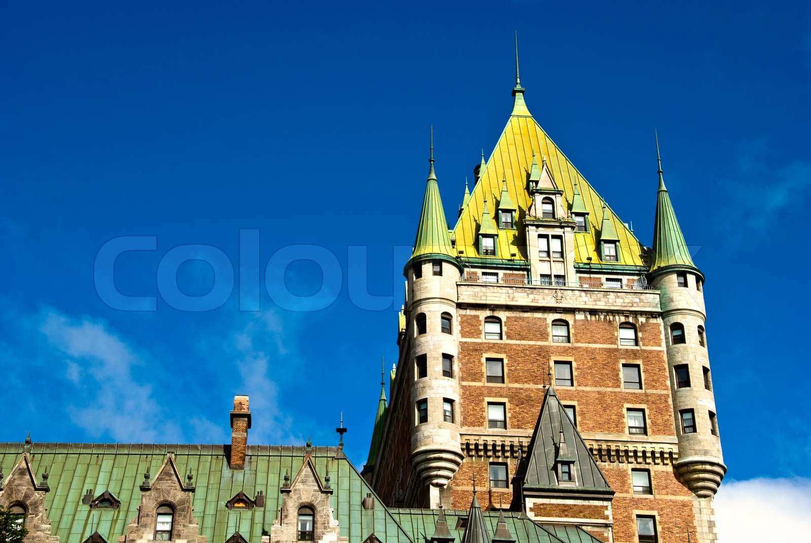 Architecture Detail in Quebec City | Stock image | Colourbox