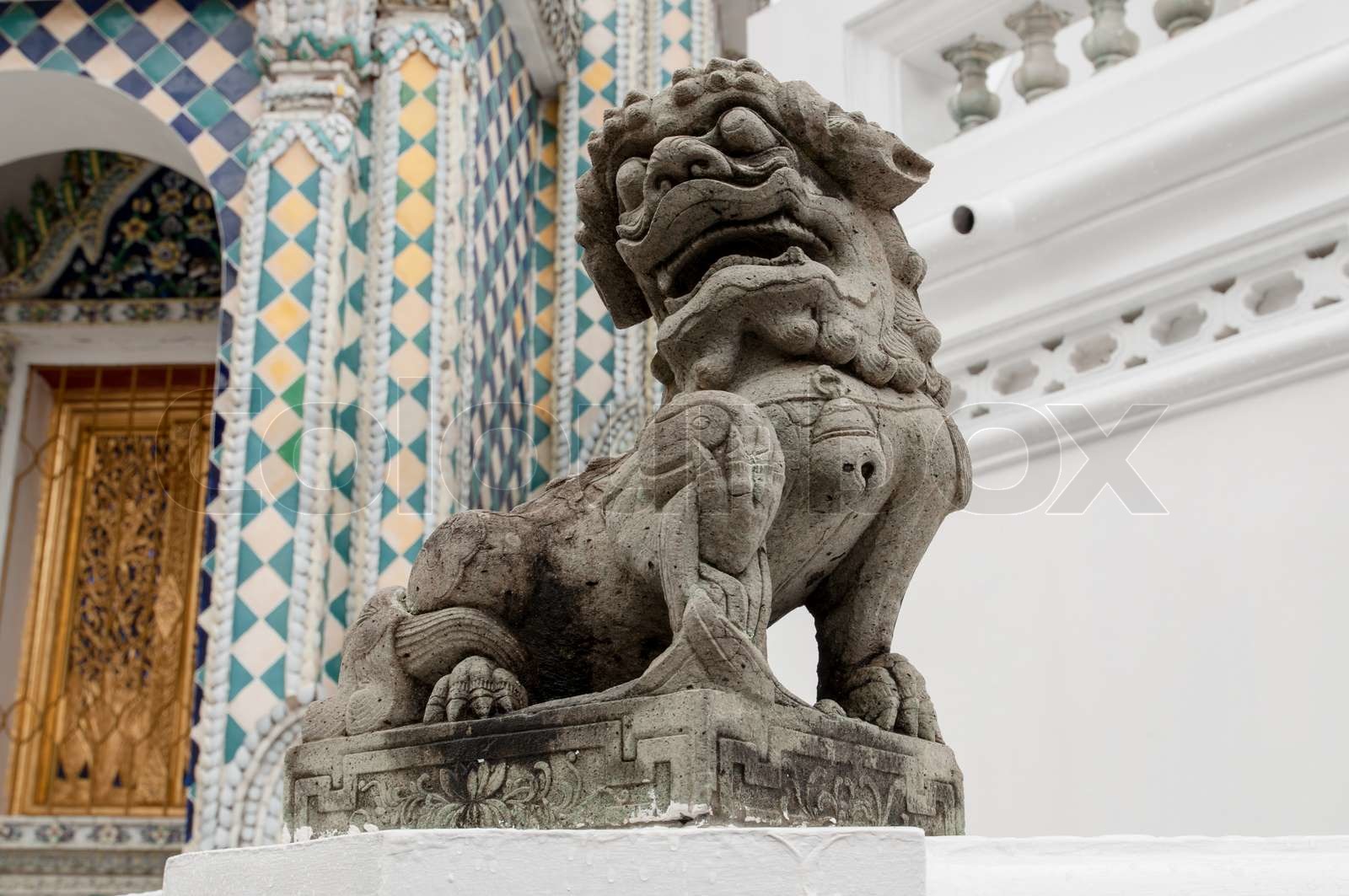 Traditional Chinese Lucky Lion | Stock image | Colourbox