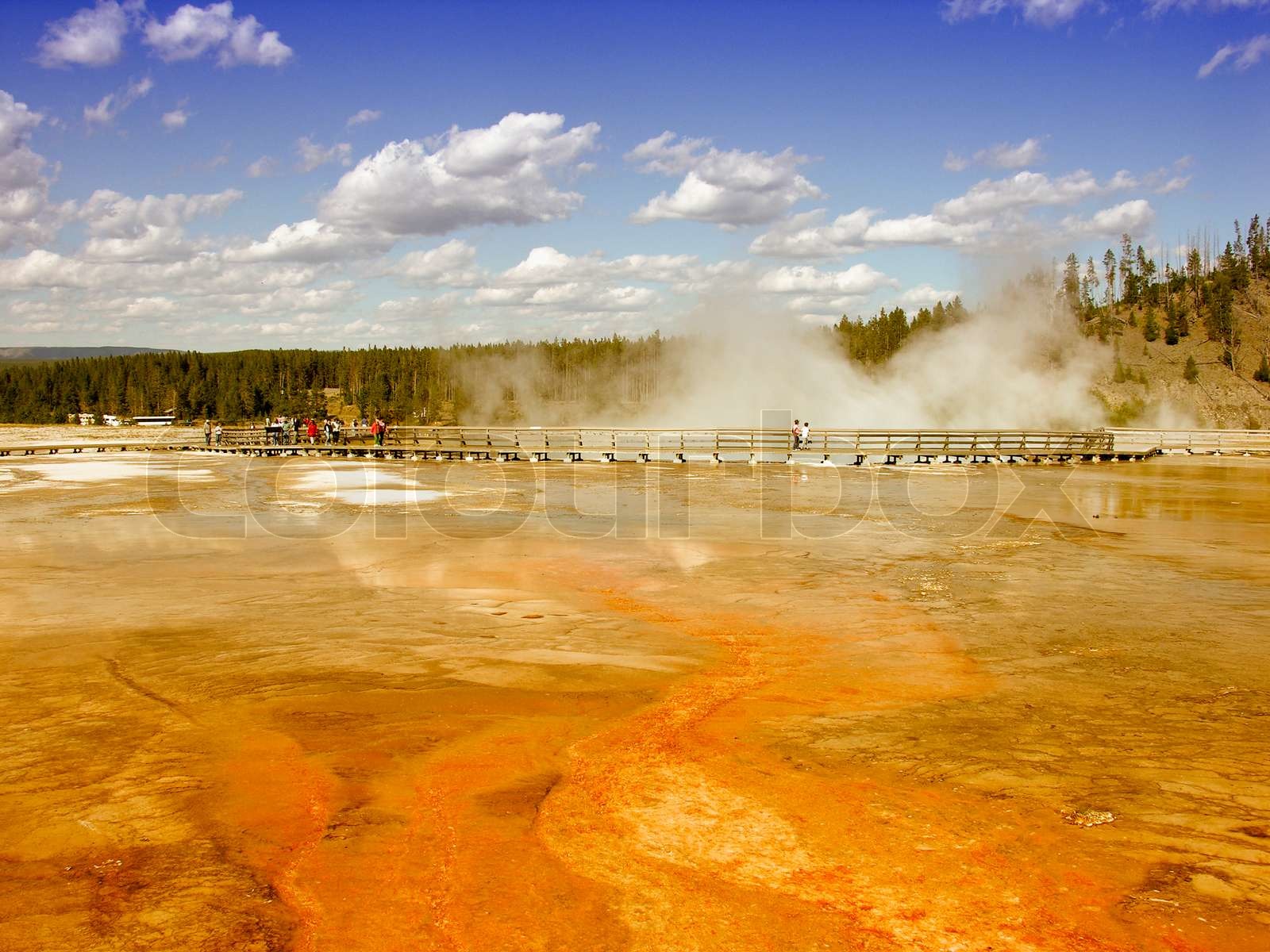 Yellowstone Geyser | Stock image | Colourbox