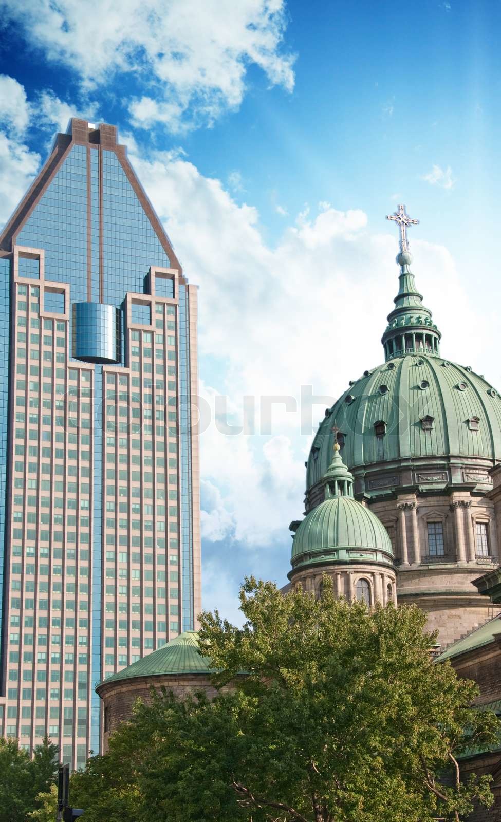 Buildings of Montreal | Stock image | Colourbox
