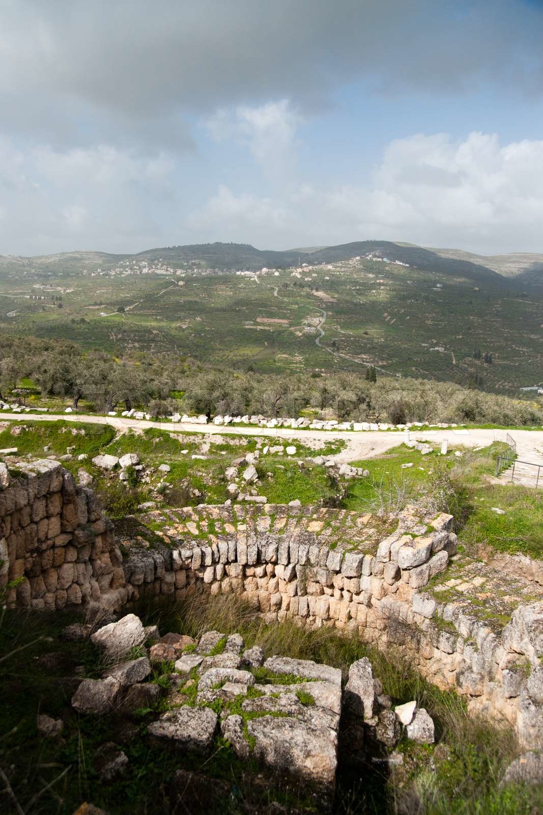 Sebastia archeology ancient ruins | Stock image | Colourbox