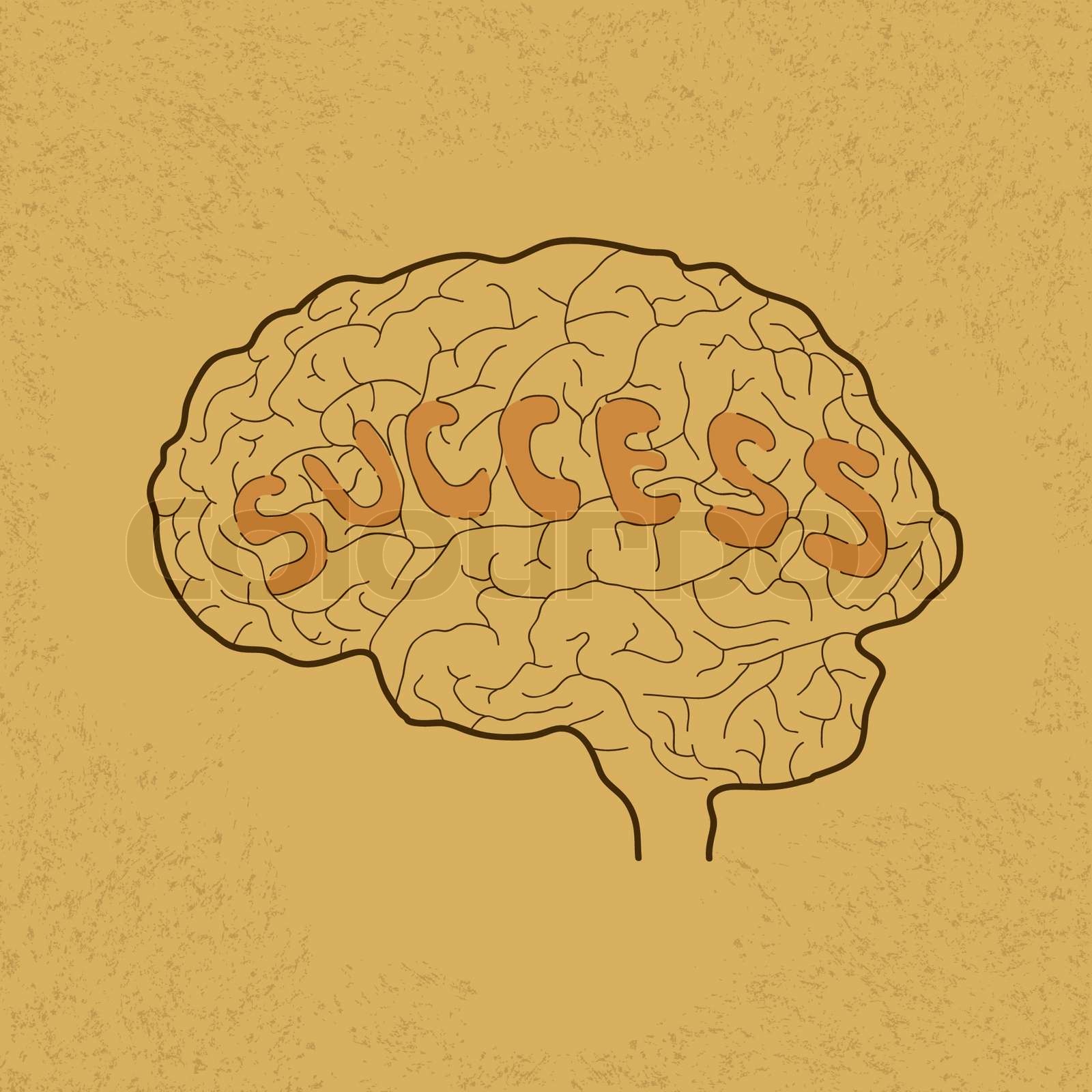 Brain Idea for Success or Inspiration , eps10 vector format | Stock ...