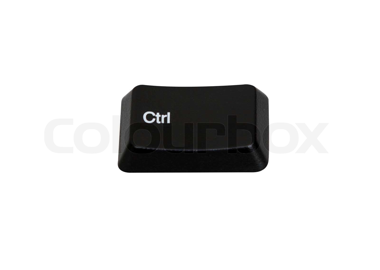 isolated ctrl button | Stock image | Colourbox