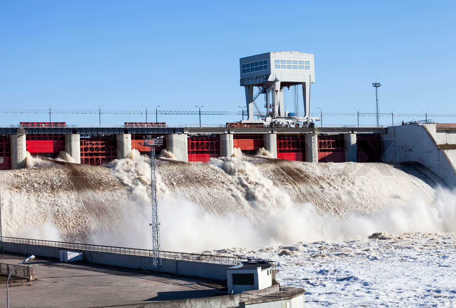 Wasserkraftwerk | Stock Bild | Colourbox