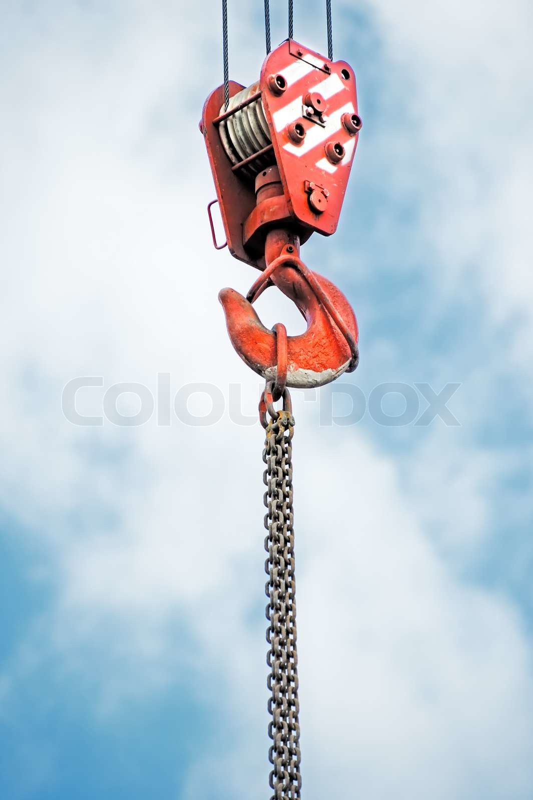 Crane hook | Stock image | Colourbox