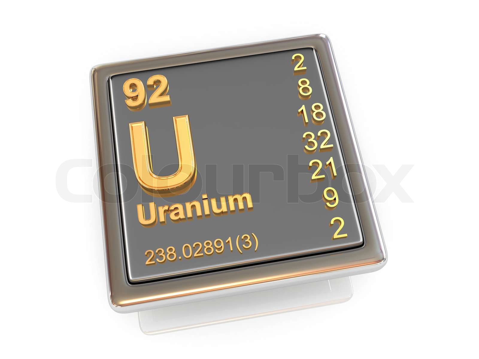 Uran grundstof | Stock foto | Colourbox