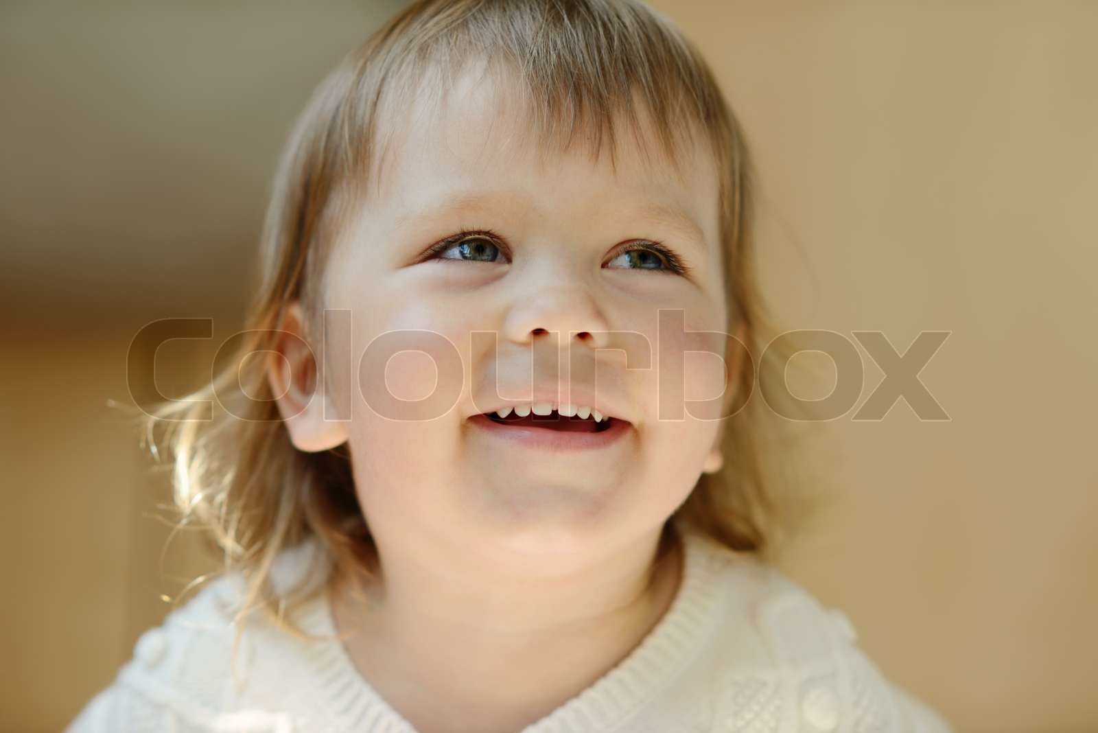 lachen Kind | Stock Bild | Colourbox