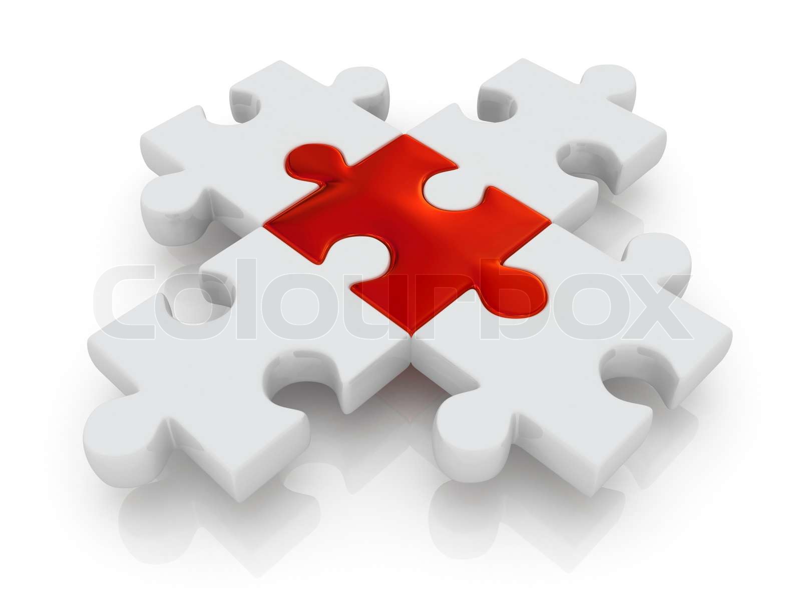 Puzzle | Stock Bild | Colourbox