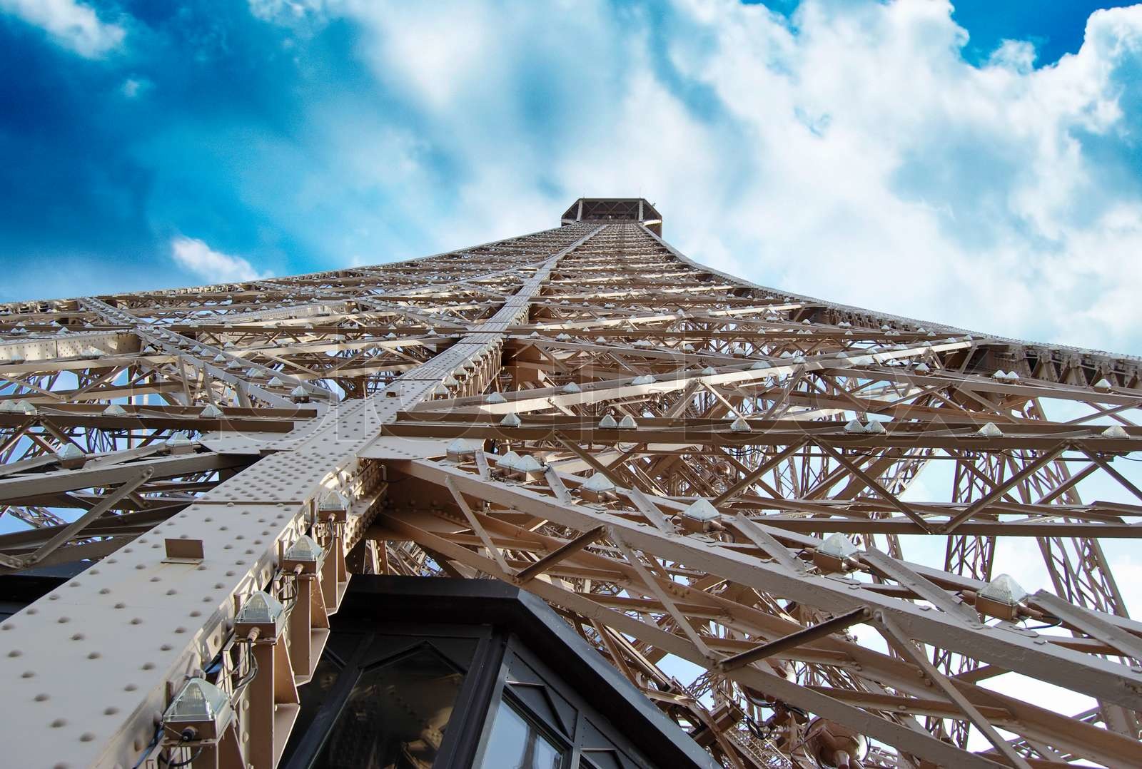 Structure of Eiffel Tower | Stock image | Colourbox