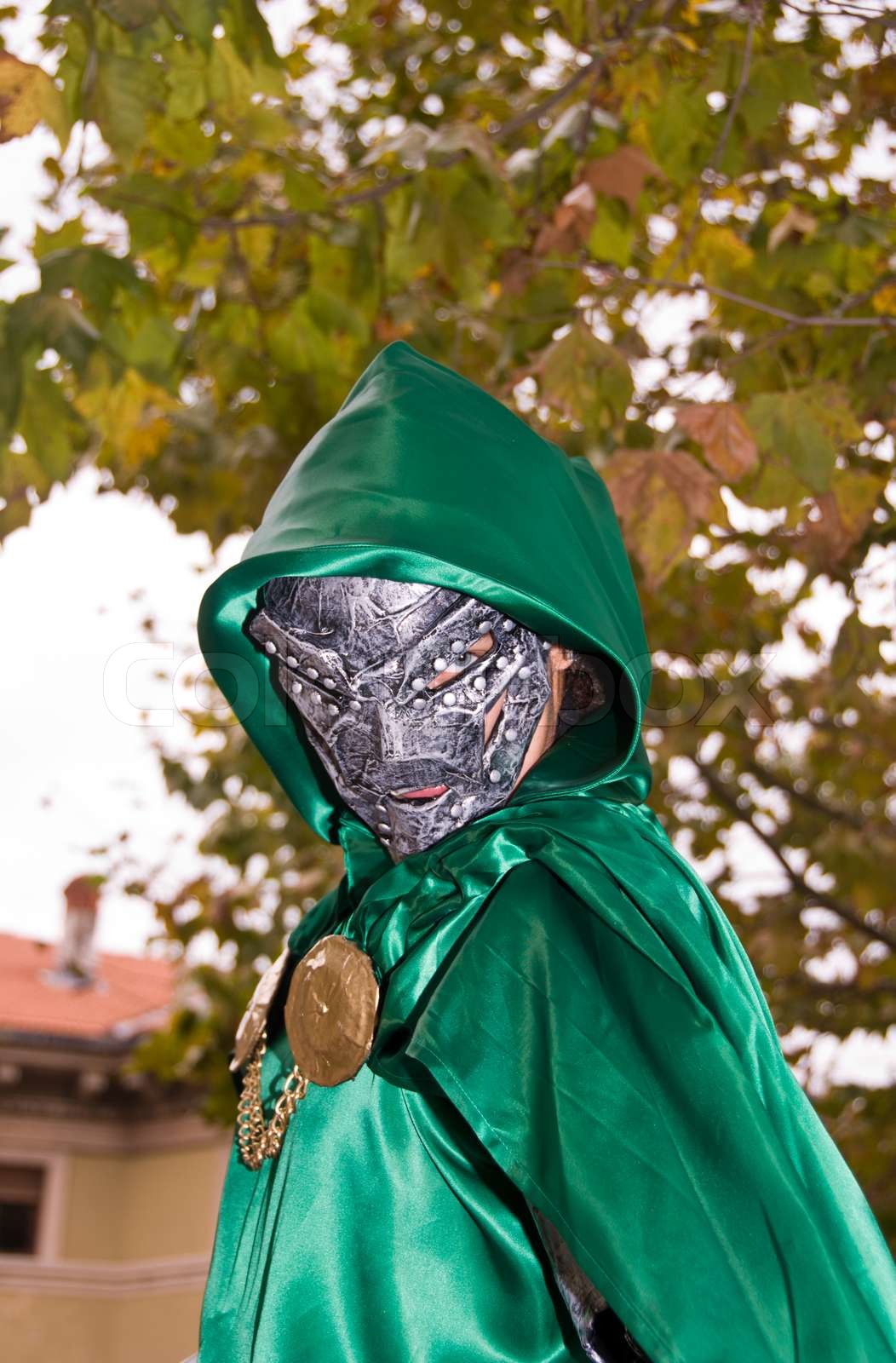 Green Armored Warrior | Stock image | Colourbox