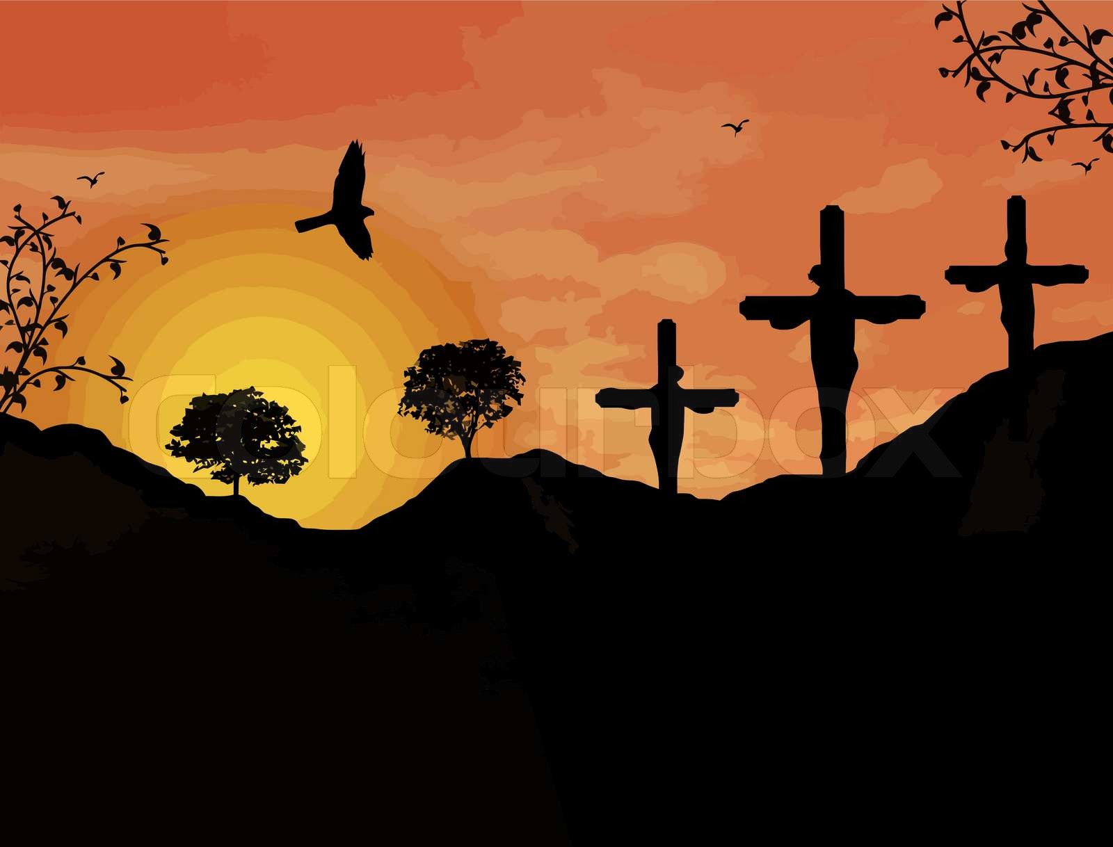 Crucifixion | Stock vector | Colourbox