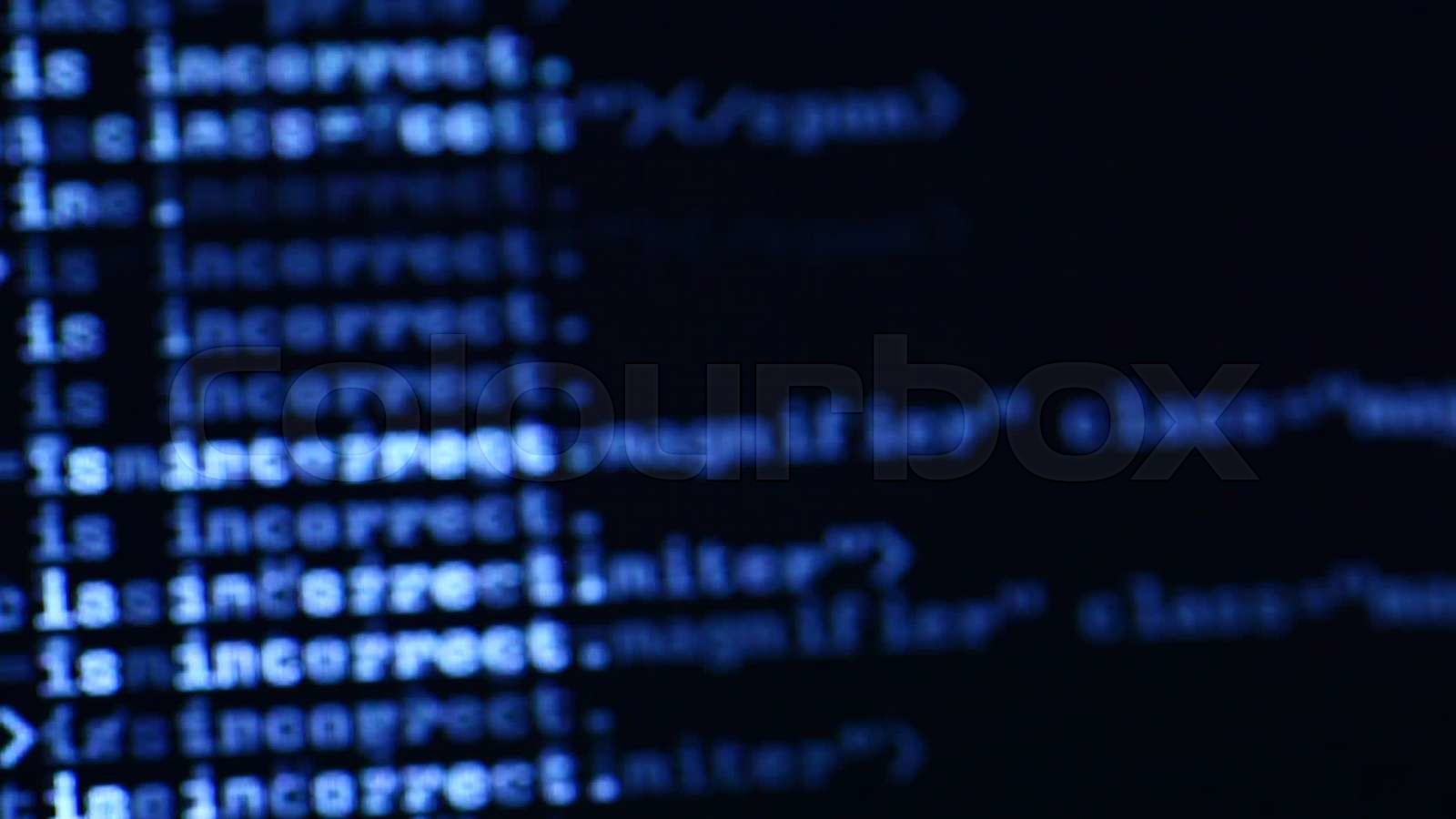 Html codes | Stock video | Colourbox