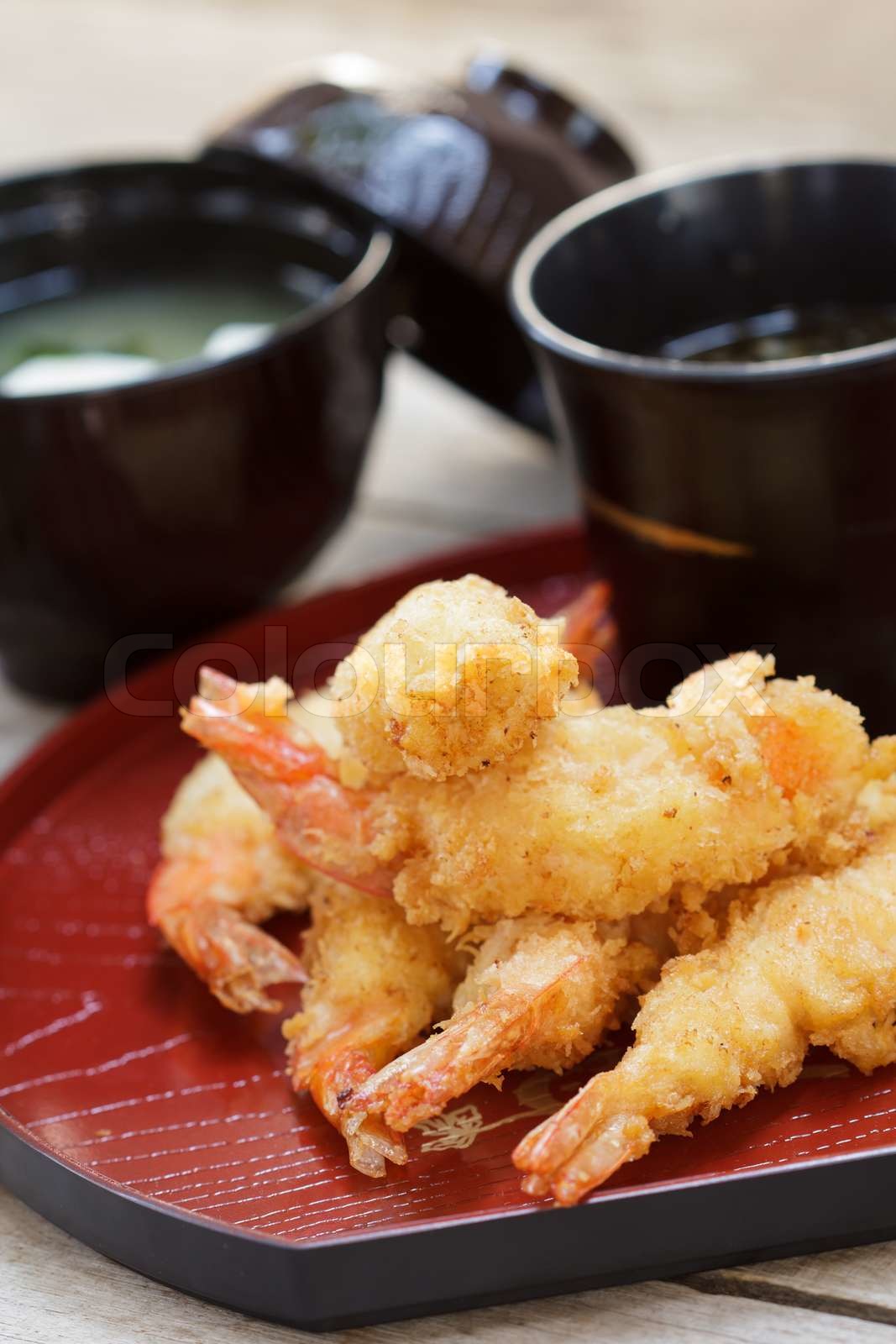 Fried shrimp tempura | Stock image | Colourbox