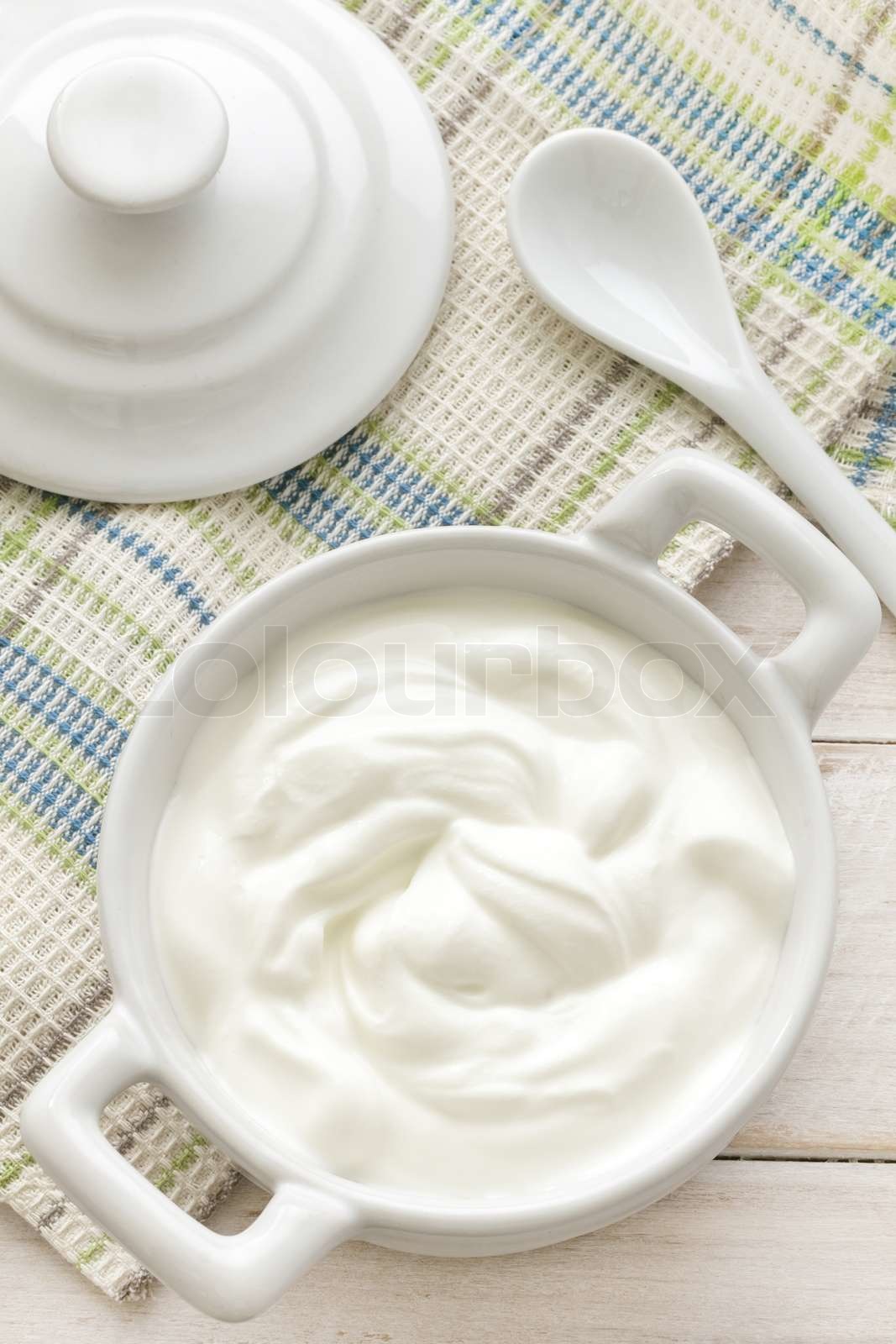 Sour cream | Stock image | Colourbox