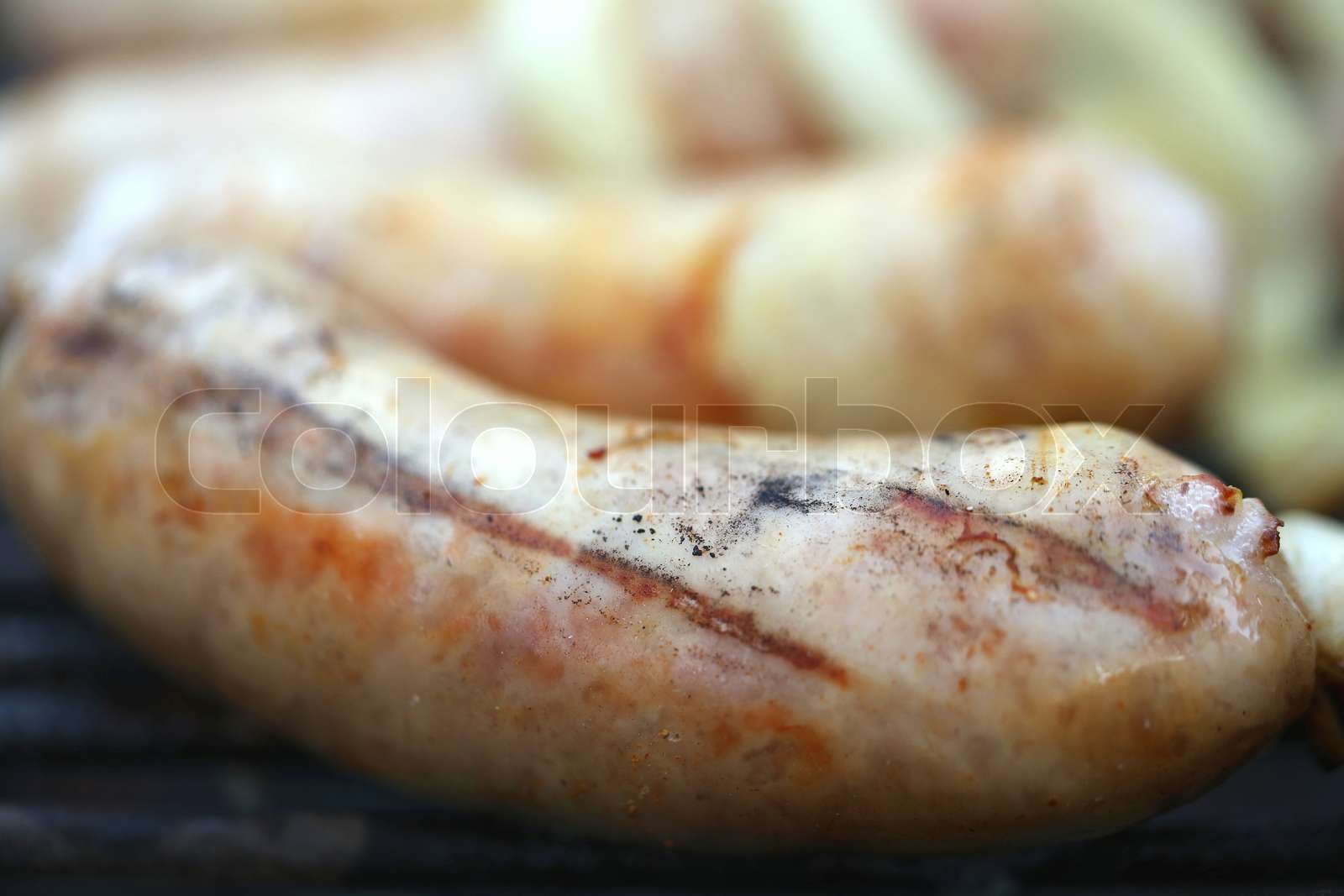 BBQ Wurst close-up | Stock Bild | Colourbox