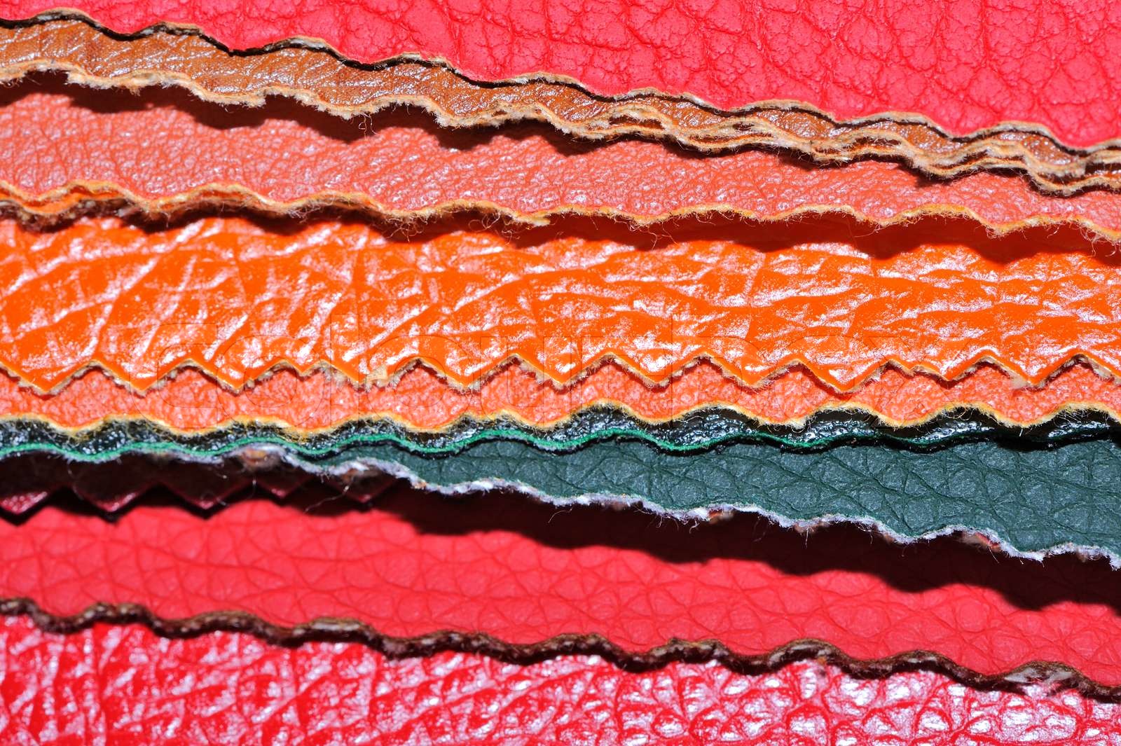 Faux Leather Swatches | Stock image | Colourbox