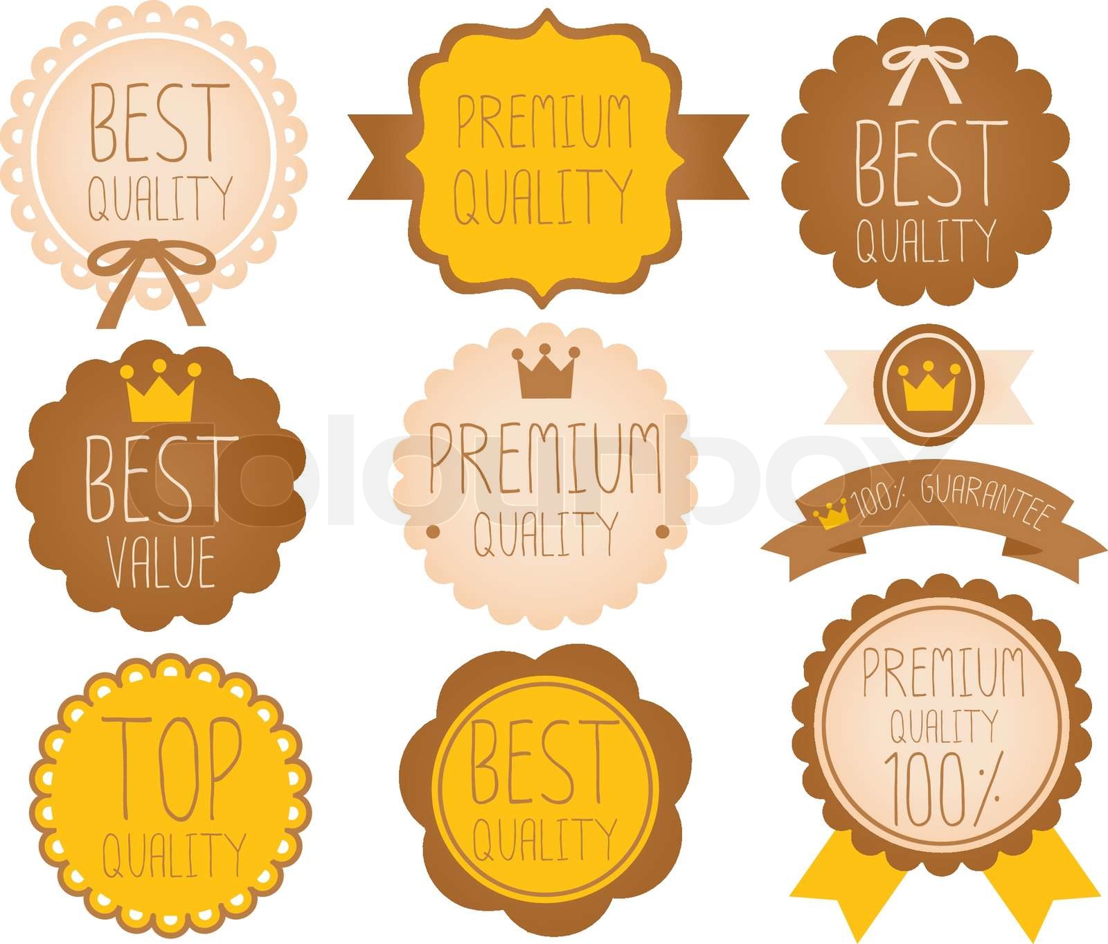 Cute Badge | Stock vector | Colourbox