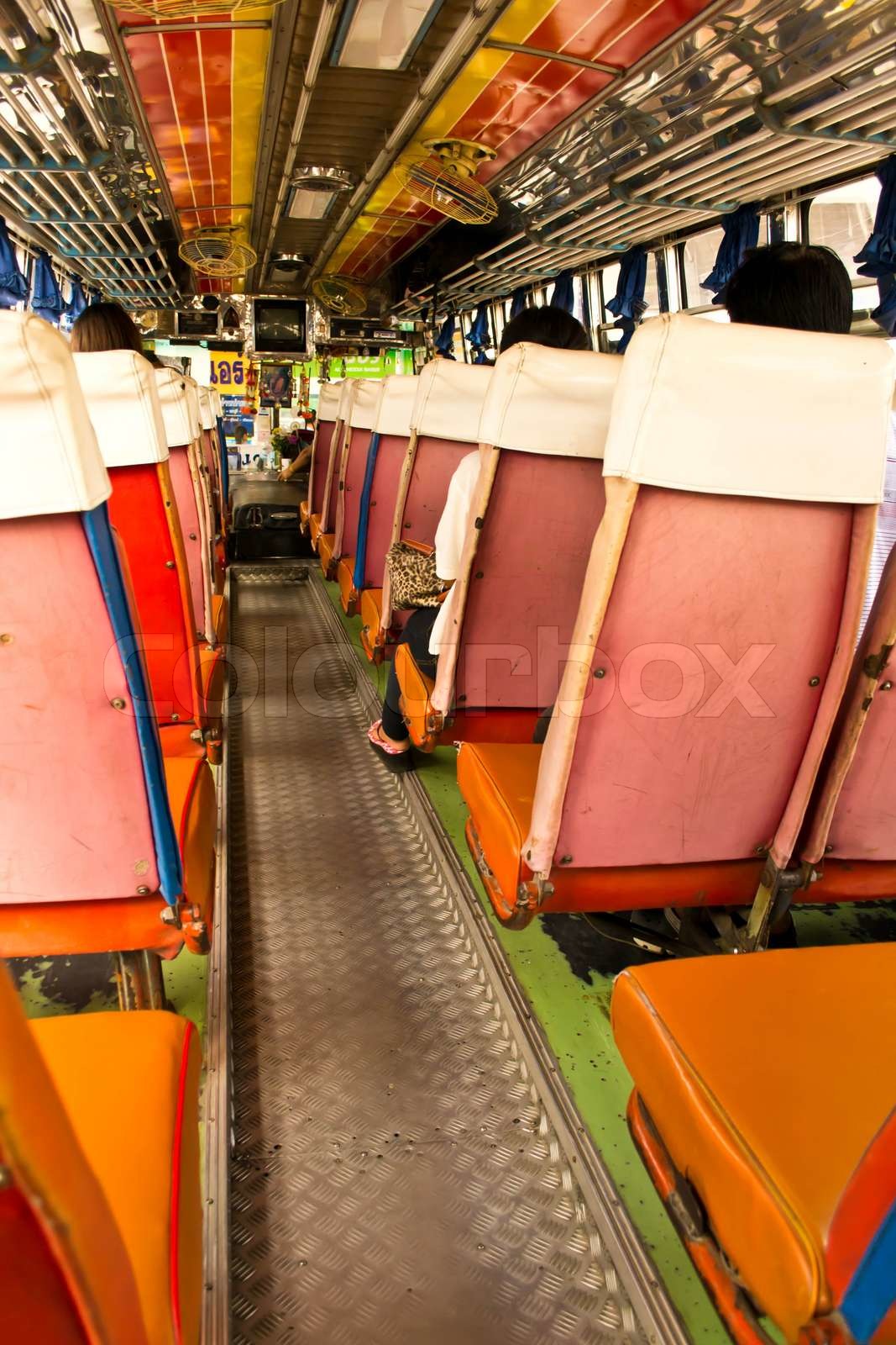 Bus Sitz | Stock Bild | Colourbox