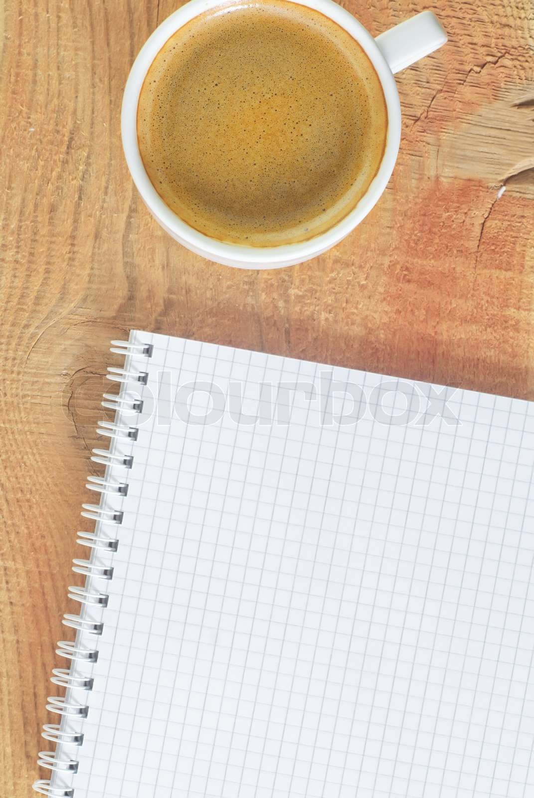 coffee and note | Stock image | Colourbox