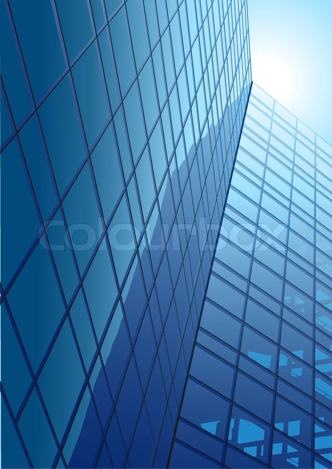 Office building | Stock vector | Colourbox