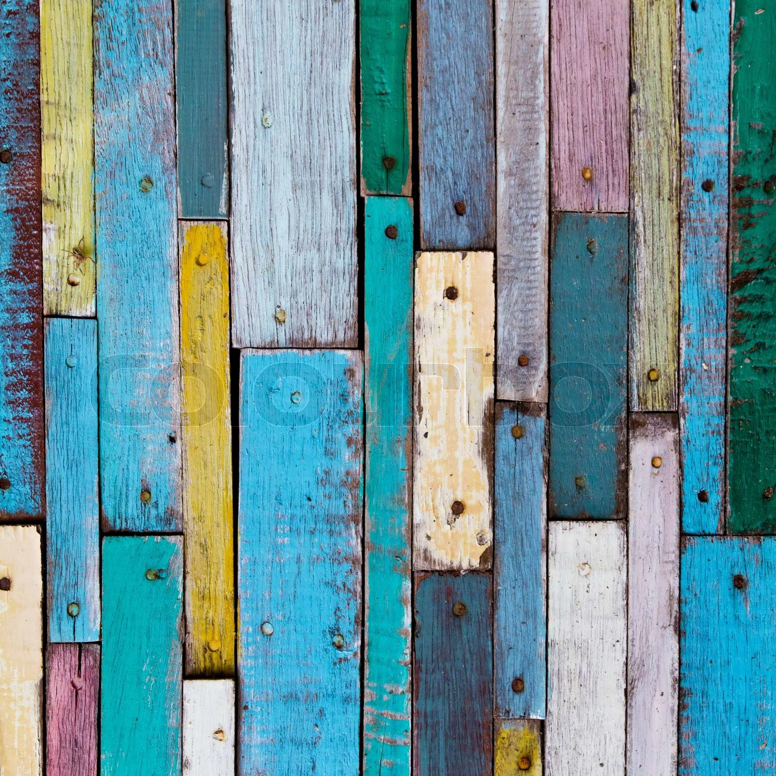 Colorful wood | Stock image | Colourbox