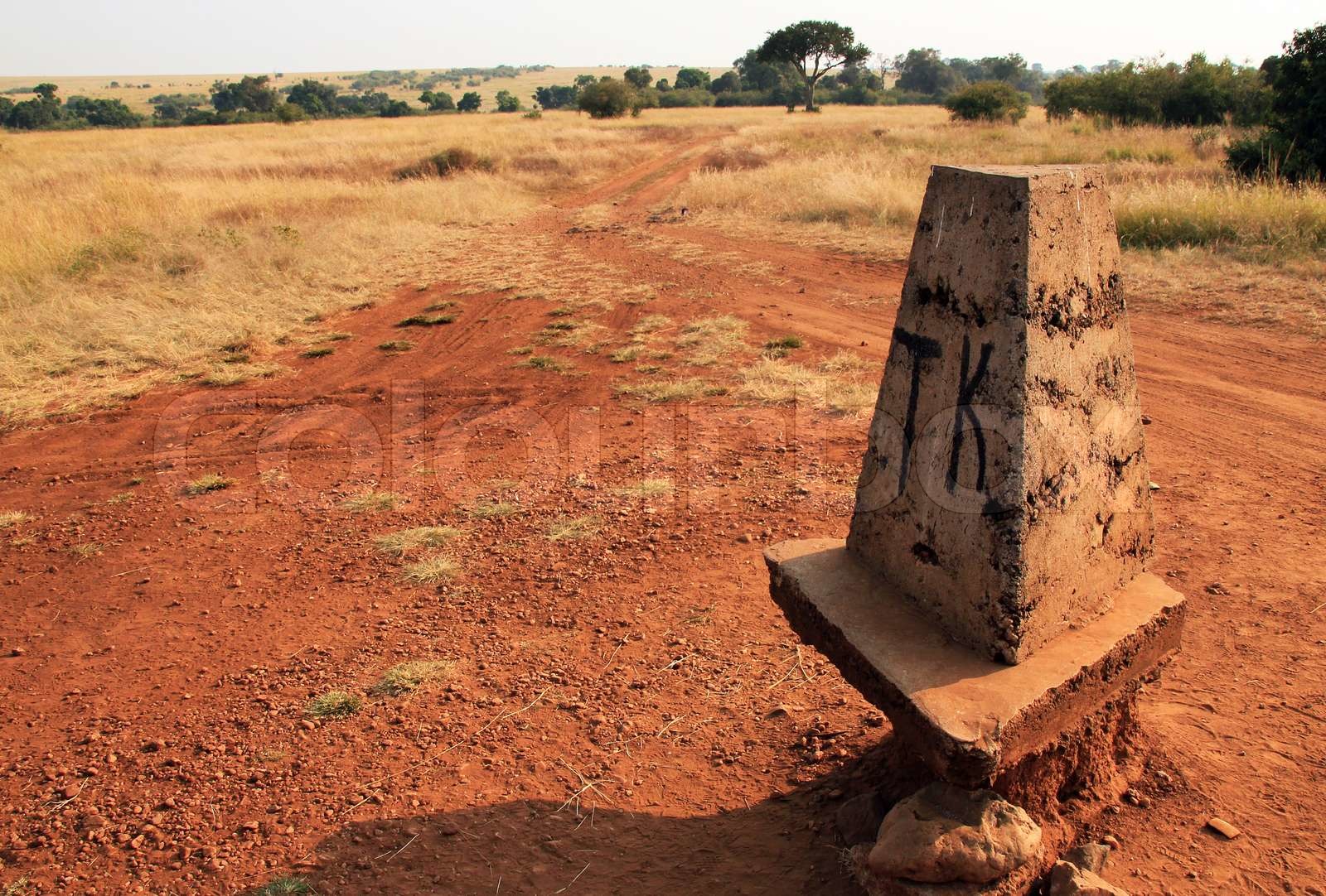 Kenyan-Tanzanian Border | Stock image | Colourbox