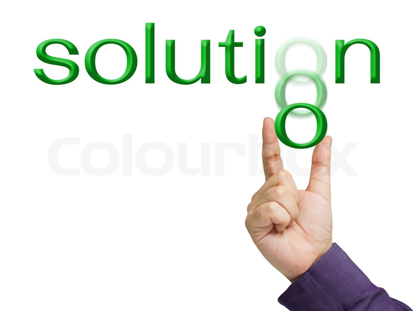 Solution | Stock image | Colourbox