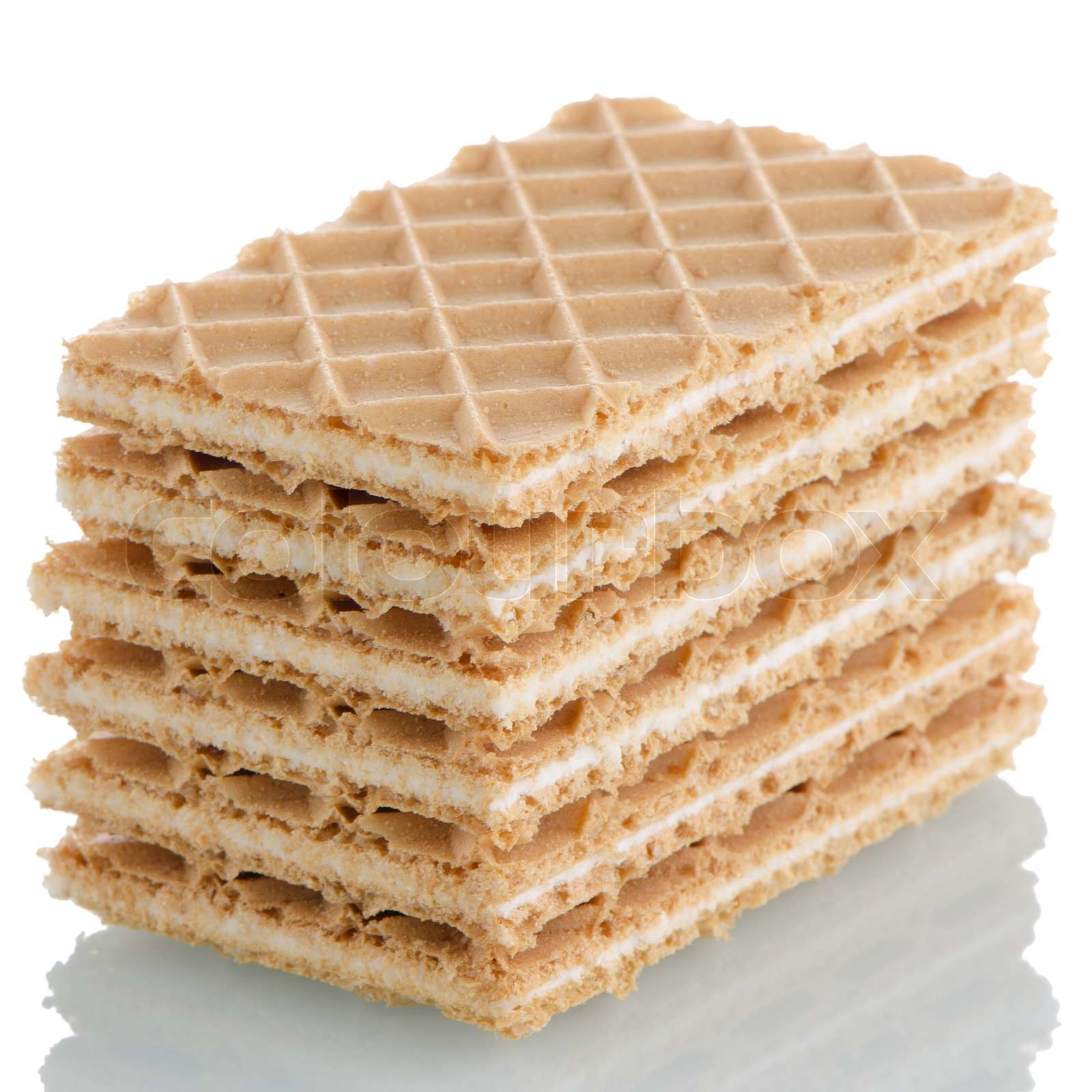 Vanilla wafers | Stock image | Colourbox