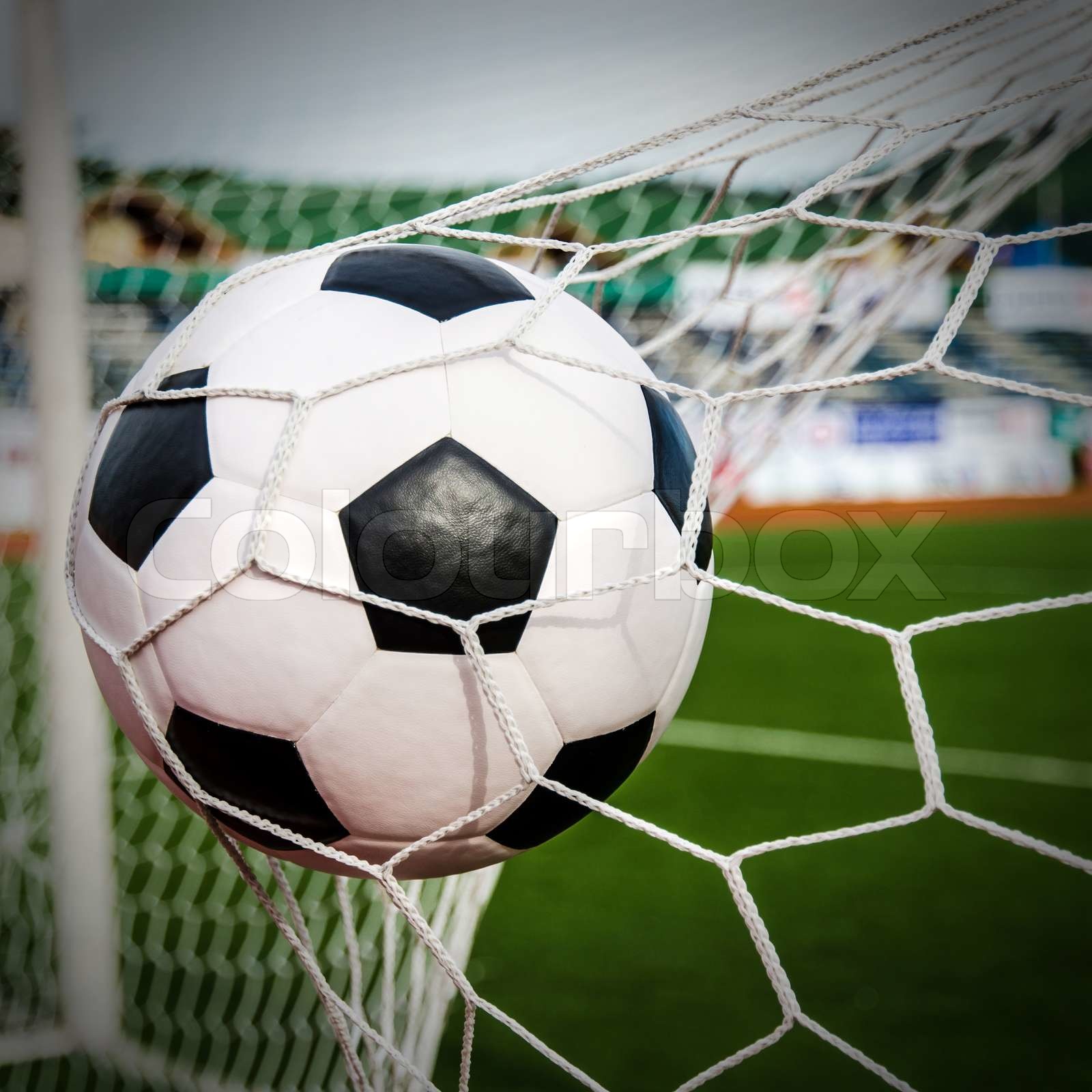 sieg, tor, fußball | Stock Bild | Colourbox