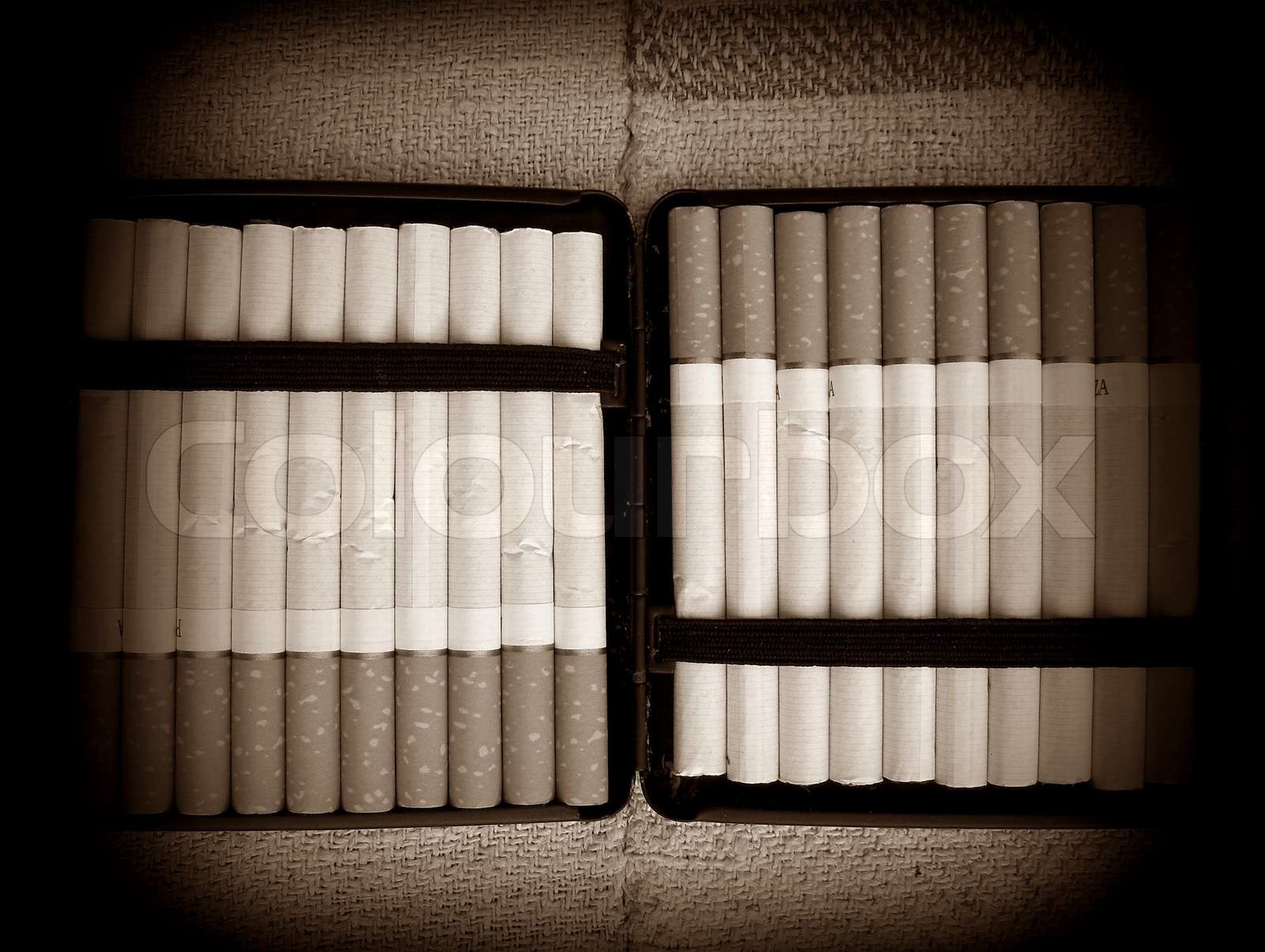 nikotin, tabak, zigarette | Stock Bild | Colourbox