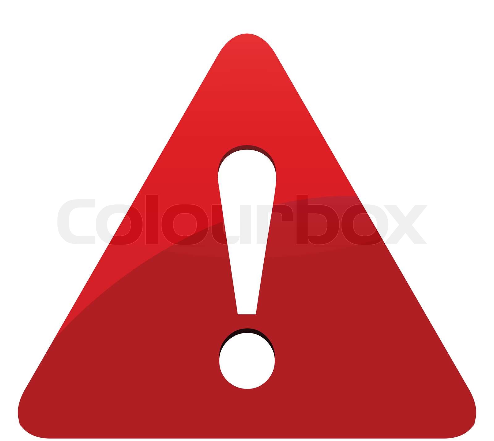 fare advarselsskilt | Stock vektor | Colourbox