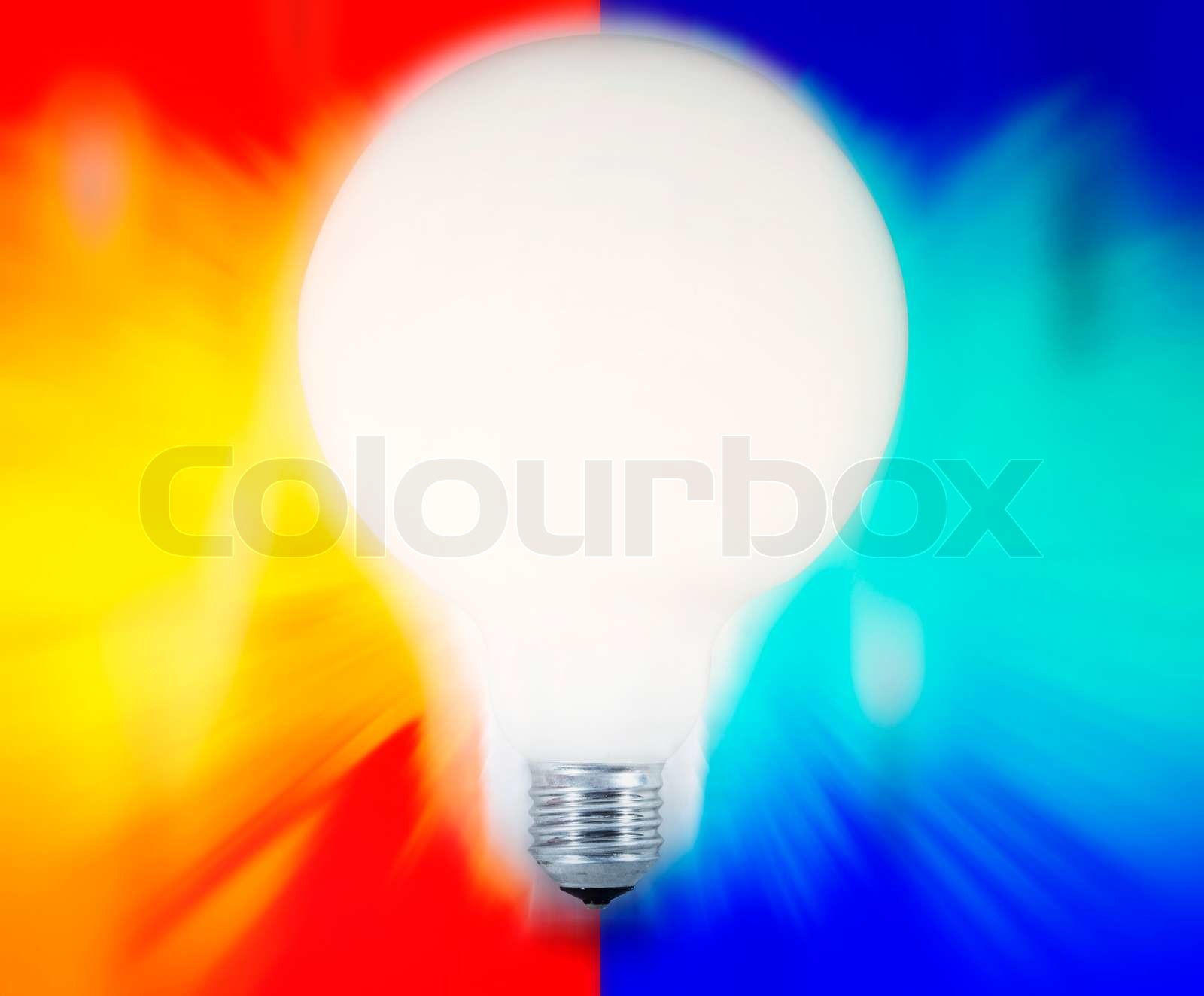 Falling bulbs | Stock image | Colourbox