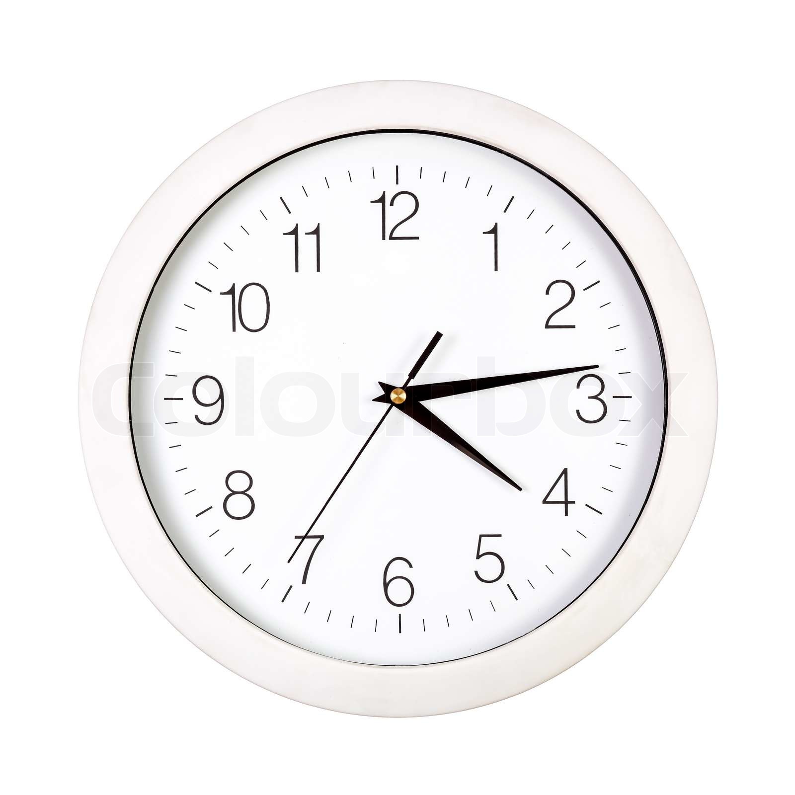 Clock face showing eleven o'clock | Stock image | Colourbox