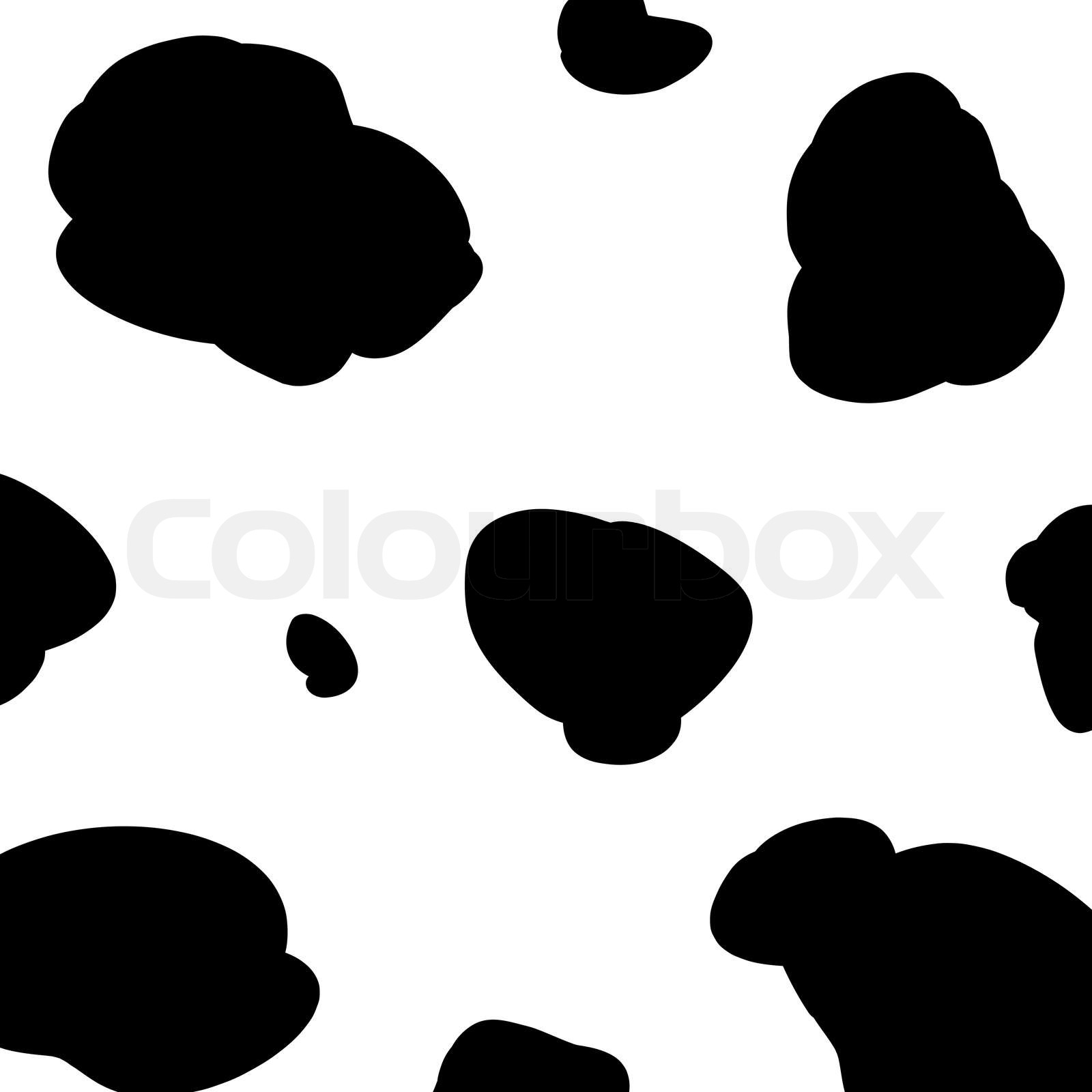 Cow pattern | Stock vector | Colourbox