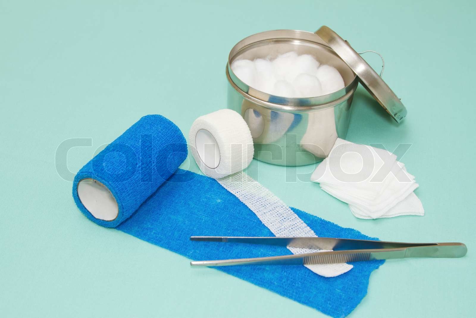 Medicaldressing wound Kit | Stock image | Colourbox