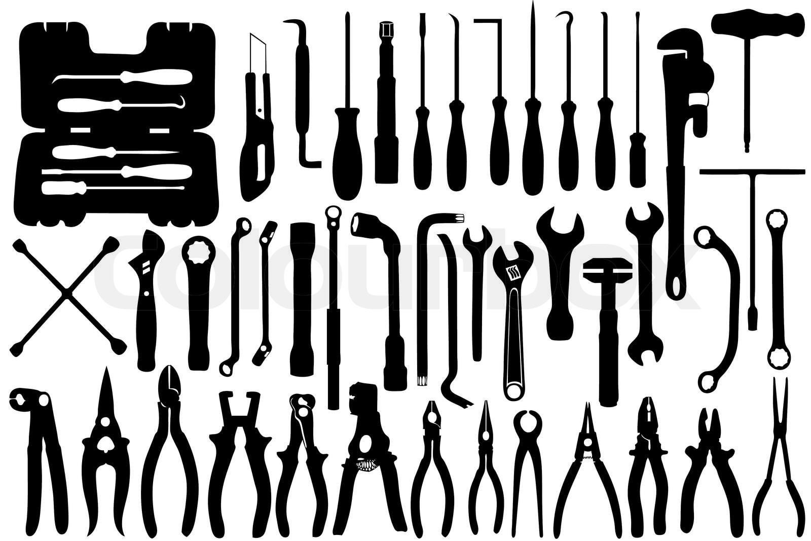 Hand Tools | Stock vector | Colourbox