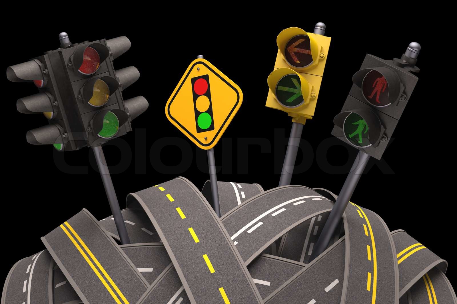 Traffic Light | Stock image | Colourbox