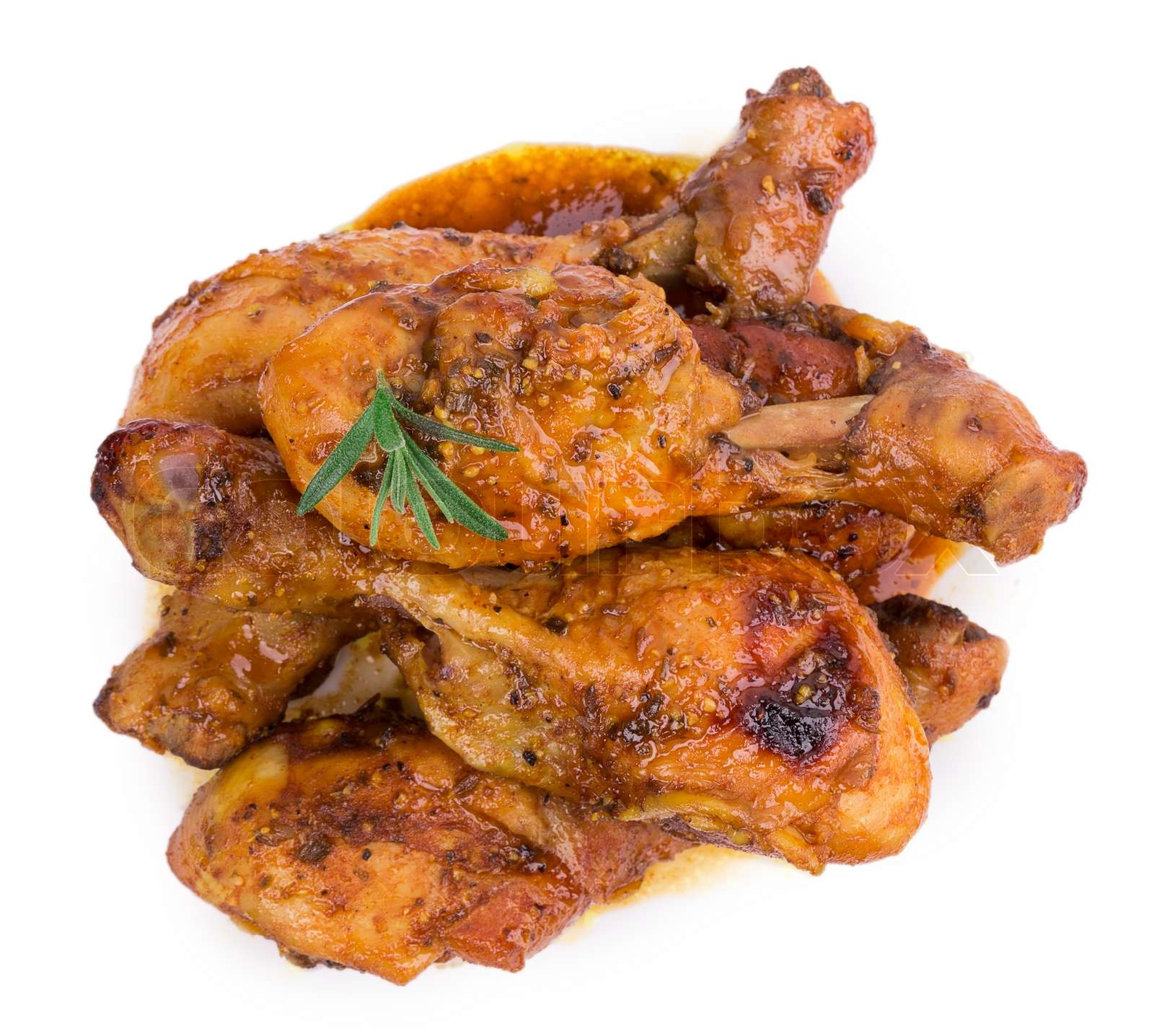 ristet kylling skinke | Stock foto | Colourbox