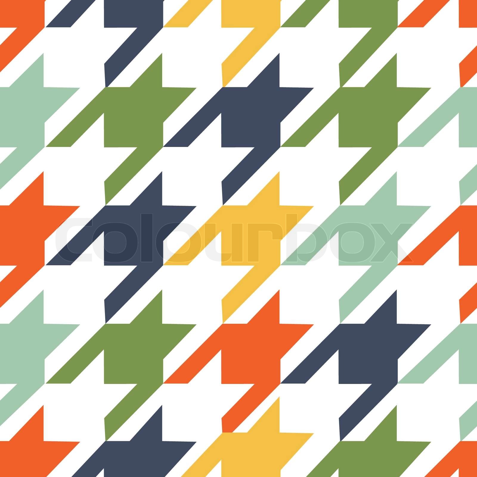 trendy fabric pattern | Stock vector | Colourbox