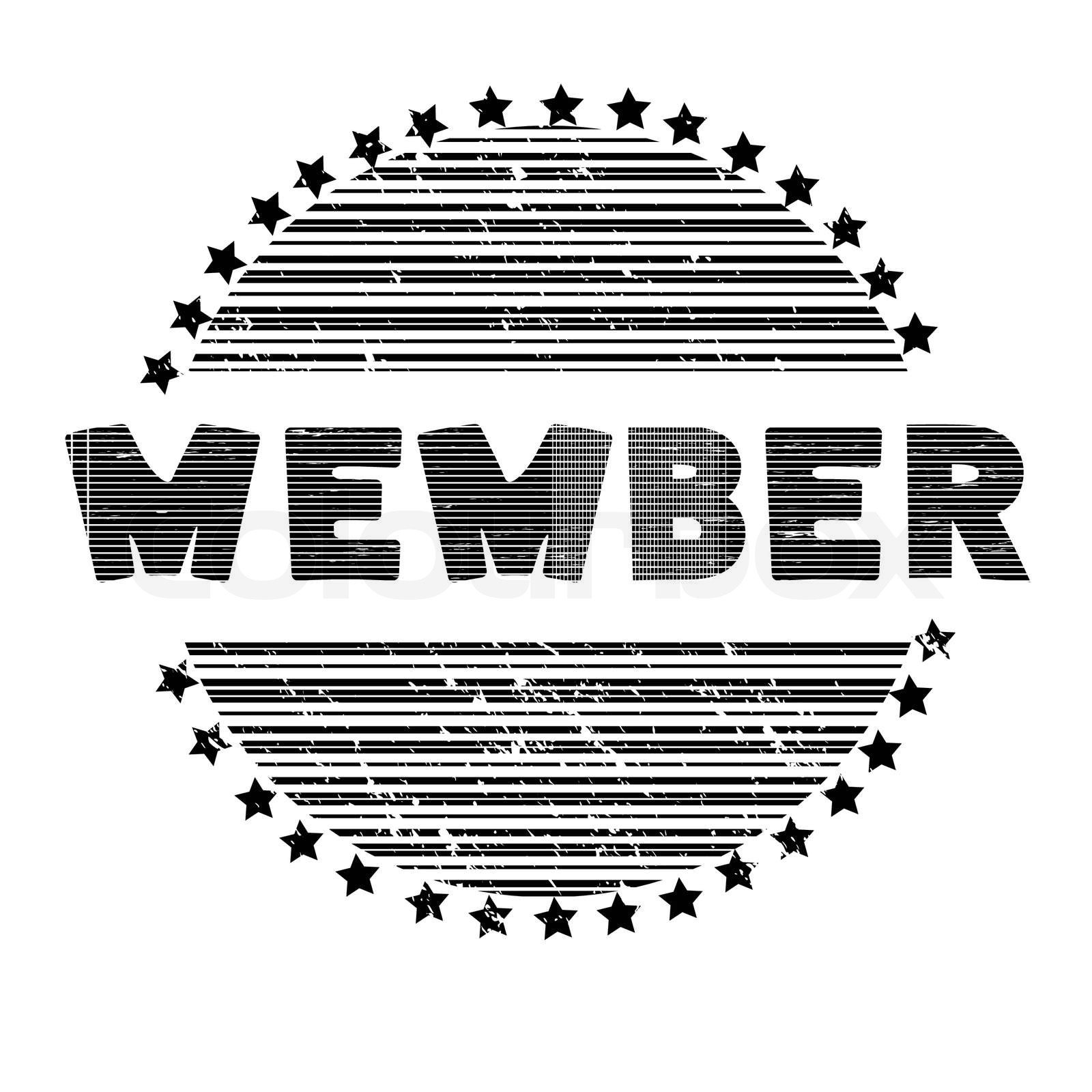 member | Stock vector | Colourbox