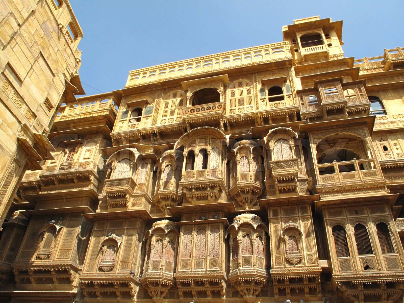 patwa haveli jaisalmer rajasthan India | Stock image | Colourbox