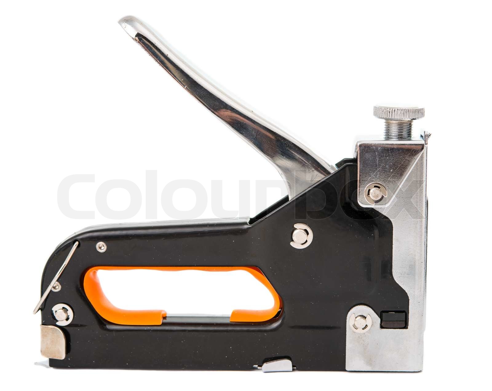 Große Tacker oder Hefter für größere Mengen von Papier | Stock Bild ...