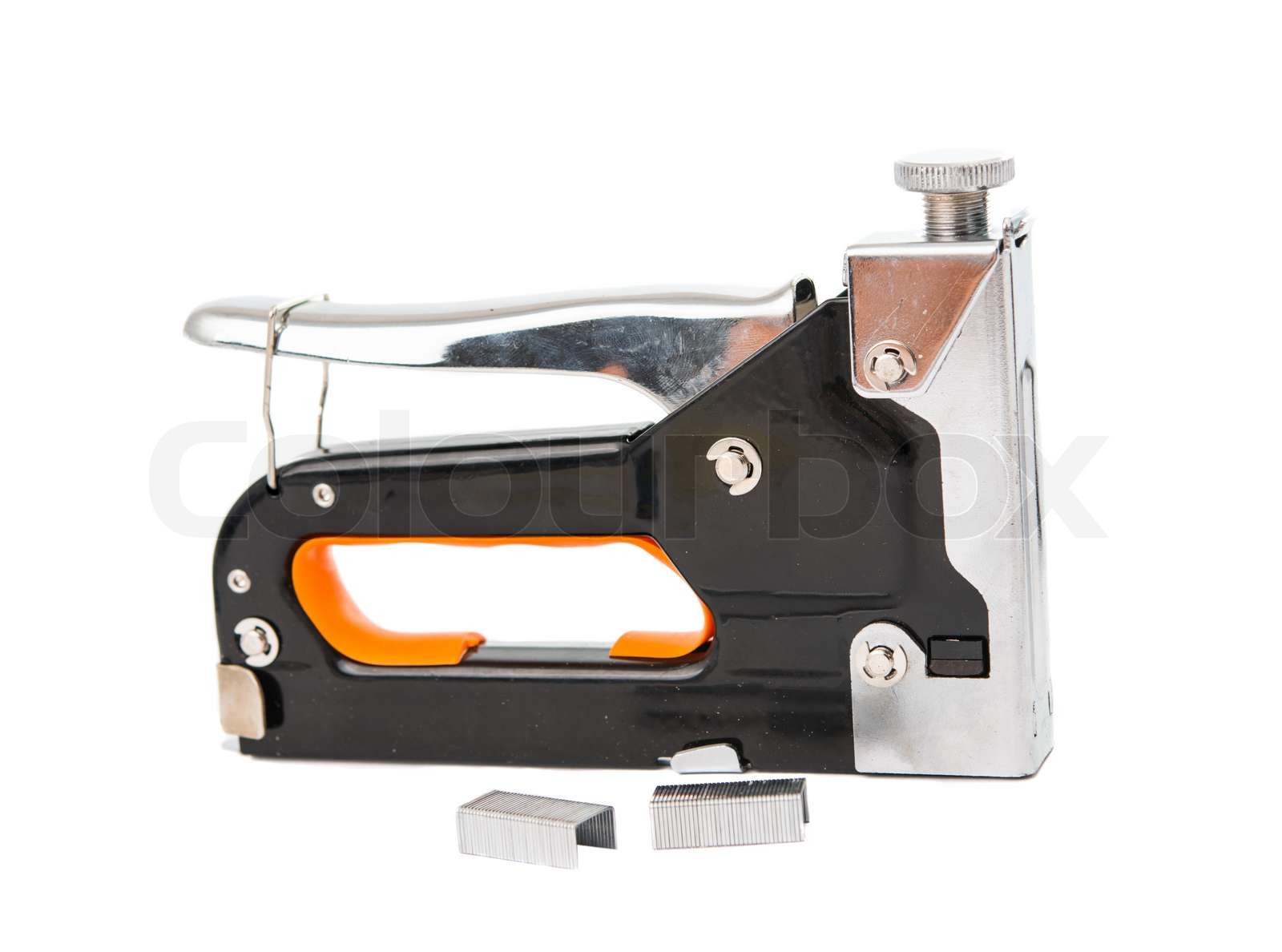 Große Tacker oder Hefter für größere Mengen von Papier | Stock Bild ...