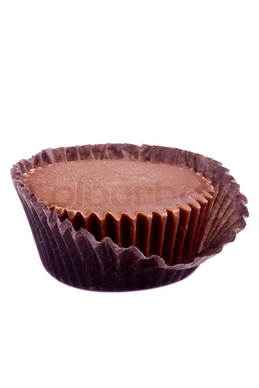 Milk chocolate cups | Stock image | Colourbox