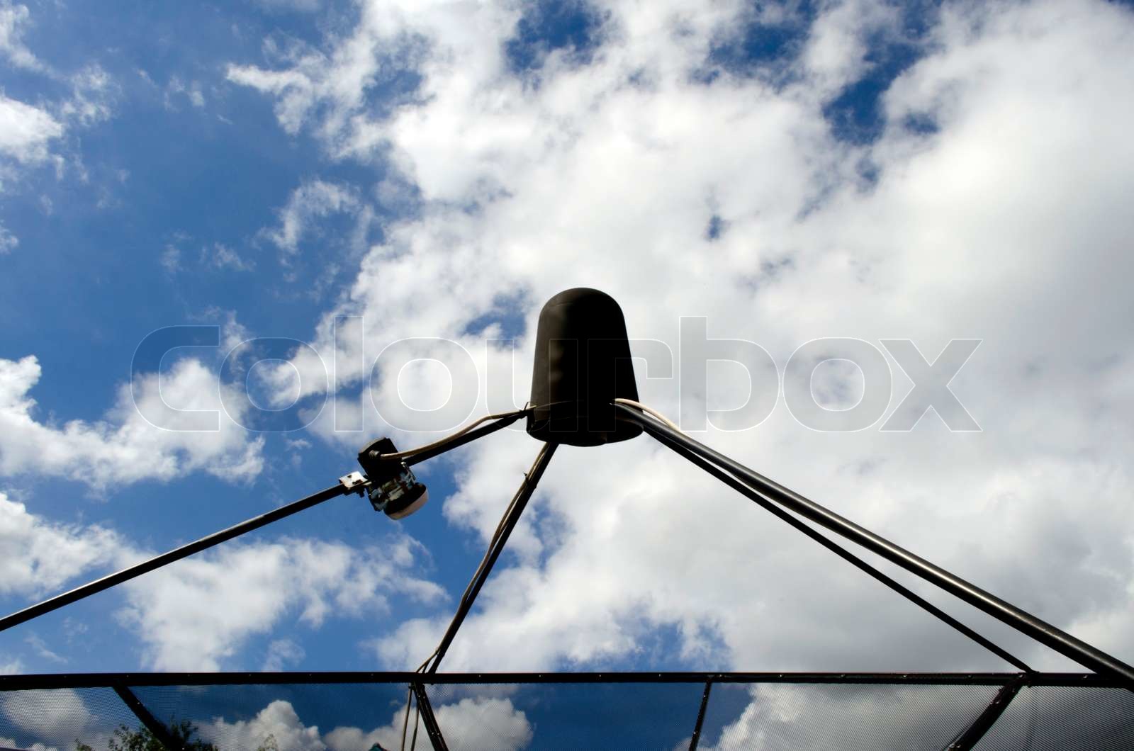 Satellite Signal Wave Receiver Dish for Television | Stock image ...