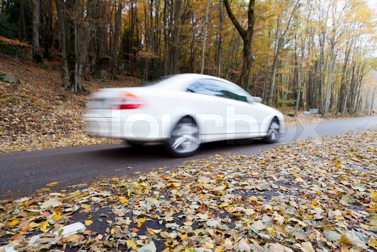 Moving car | Stock image | Colourbox