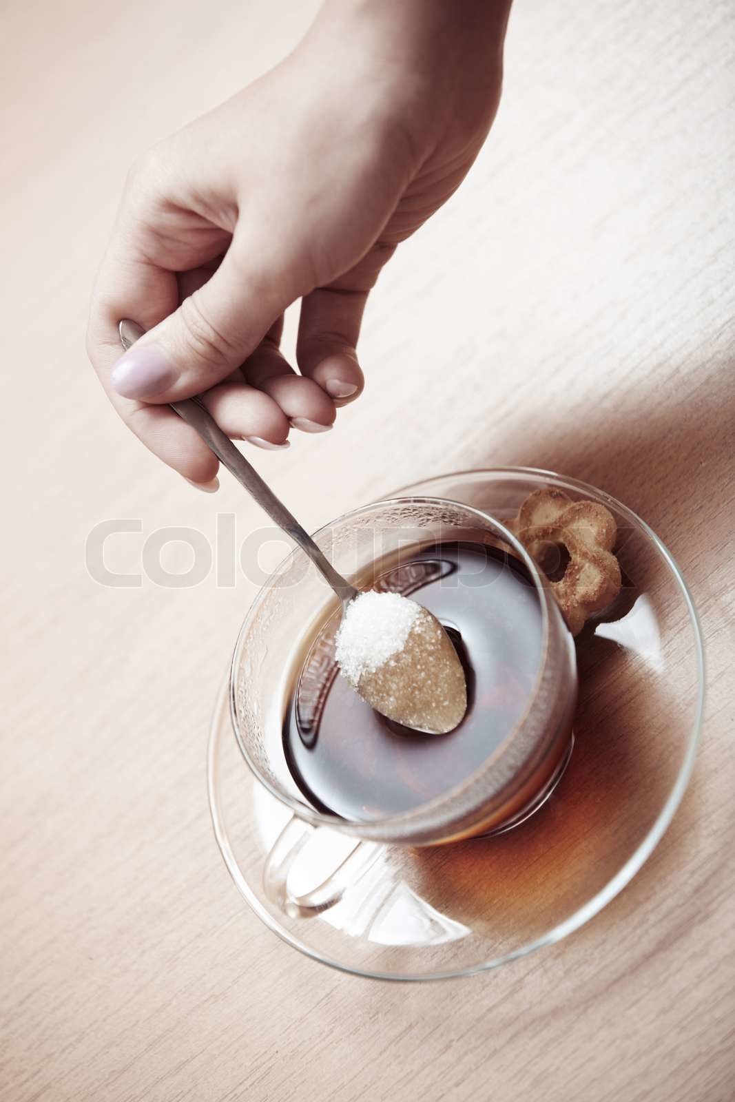 Tea preparation | Stock image | Colourbox