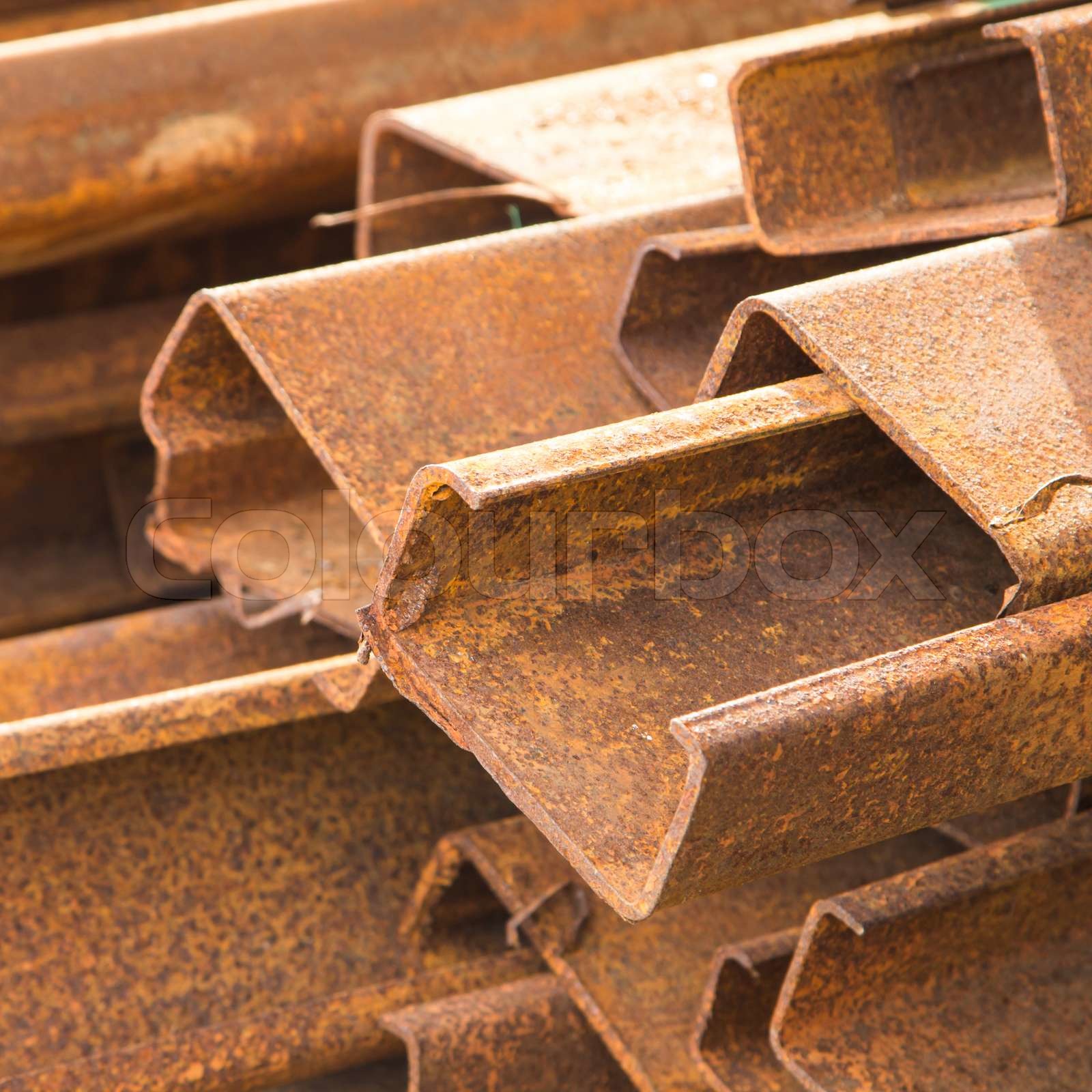 Steel rod | Stock image | Colourbox