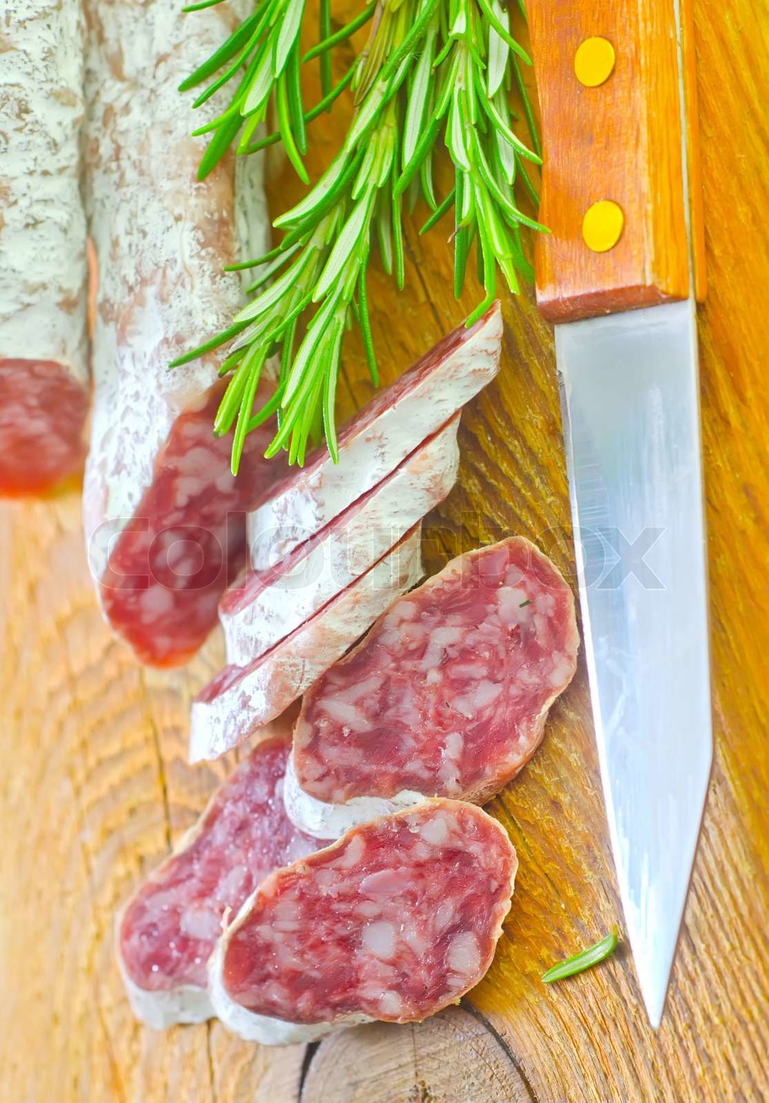 salami | Stock image | Colourbox